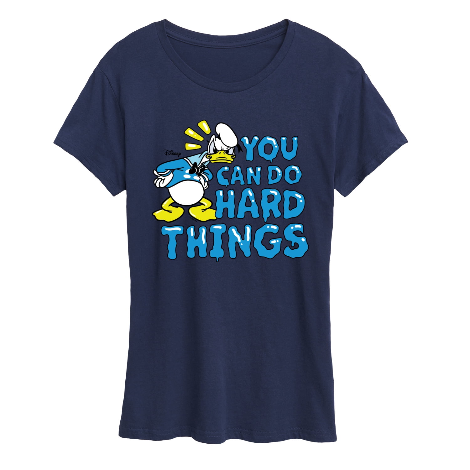 Disney - You Can Do Hard Things - Women's Short Sleeve Graphic T-Shirt ...