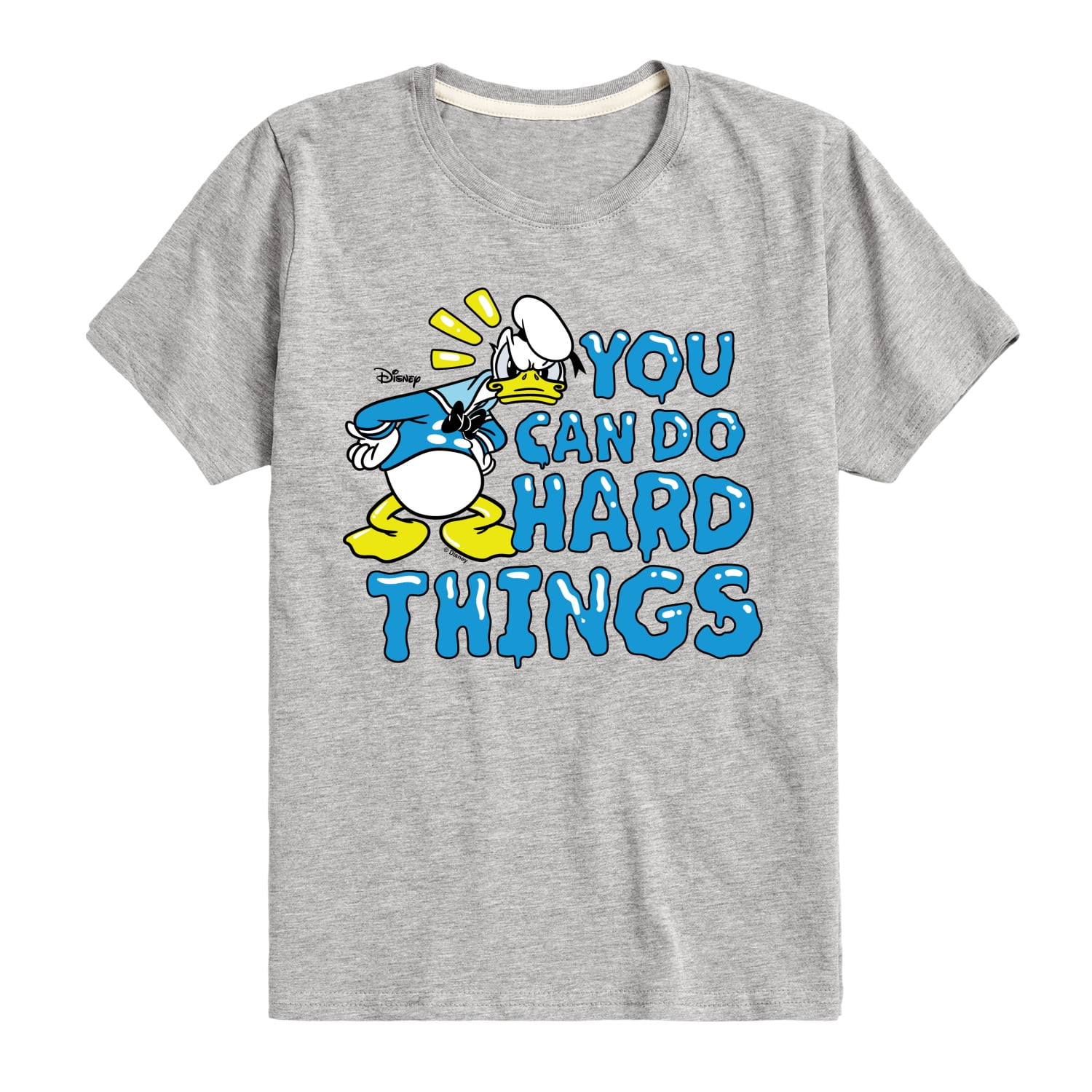 Disney - You Can Do Hard Things - Youth Short Sleeve Graphic T-Shirt ...
