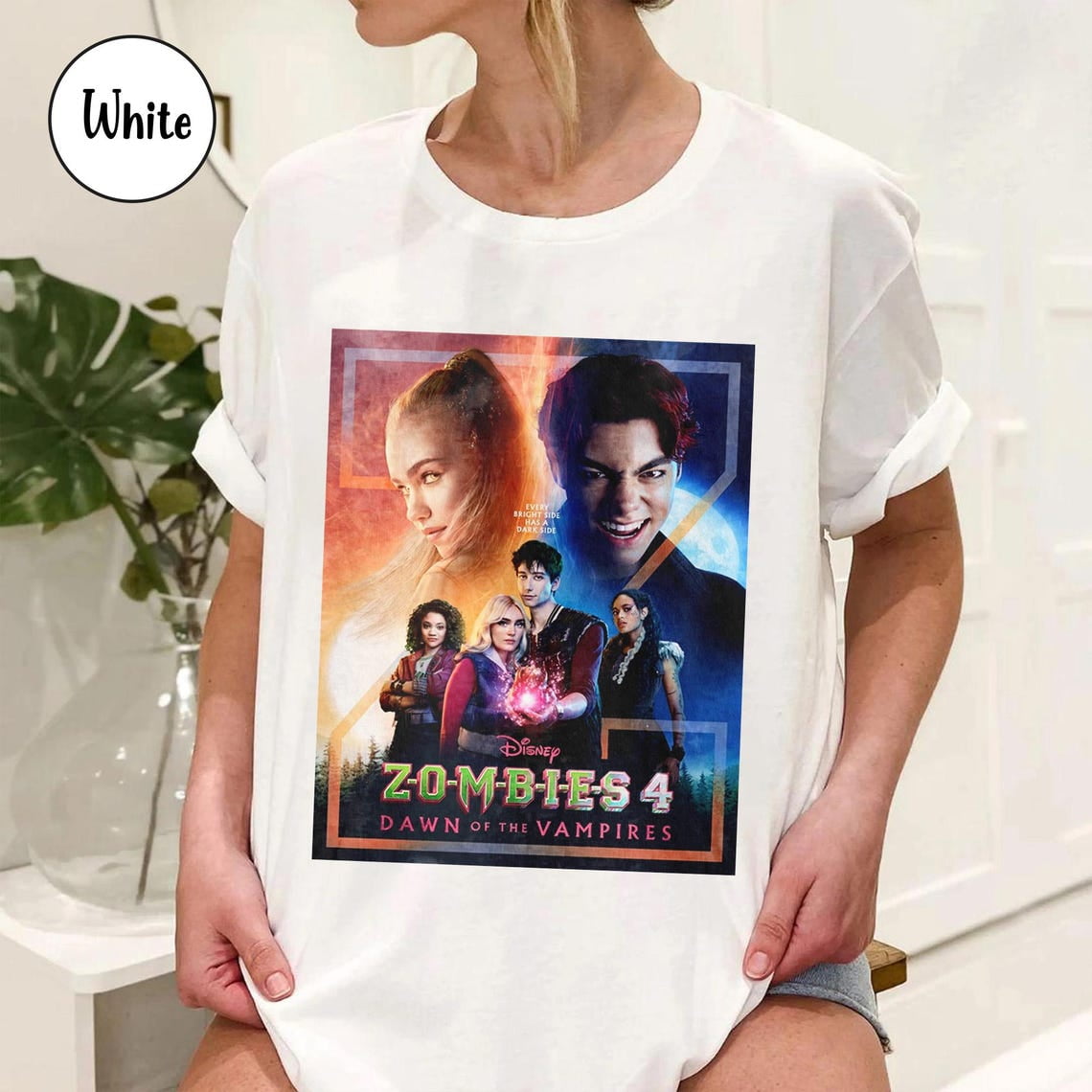 Disney Zed Addison Willa Victor Shirt, Zombies 4: Dawn of the Vampires ...