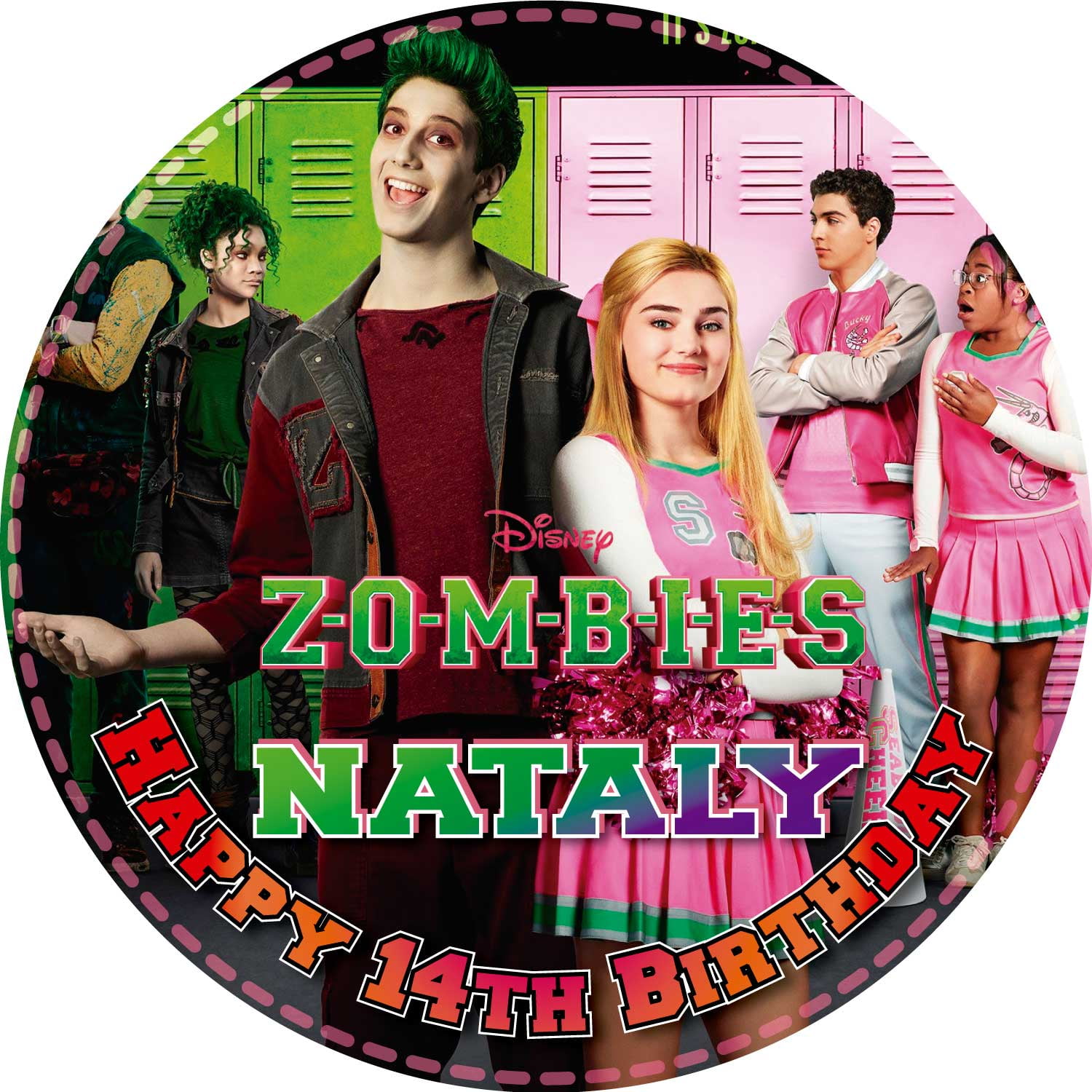 Disney Zombies 2 R Edible Image Cake Topper Personalized Birthday Sheet ...