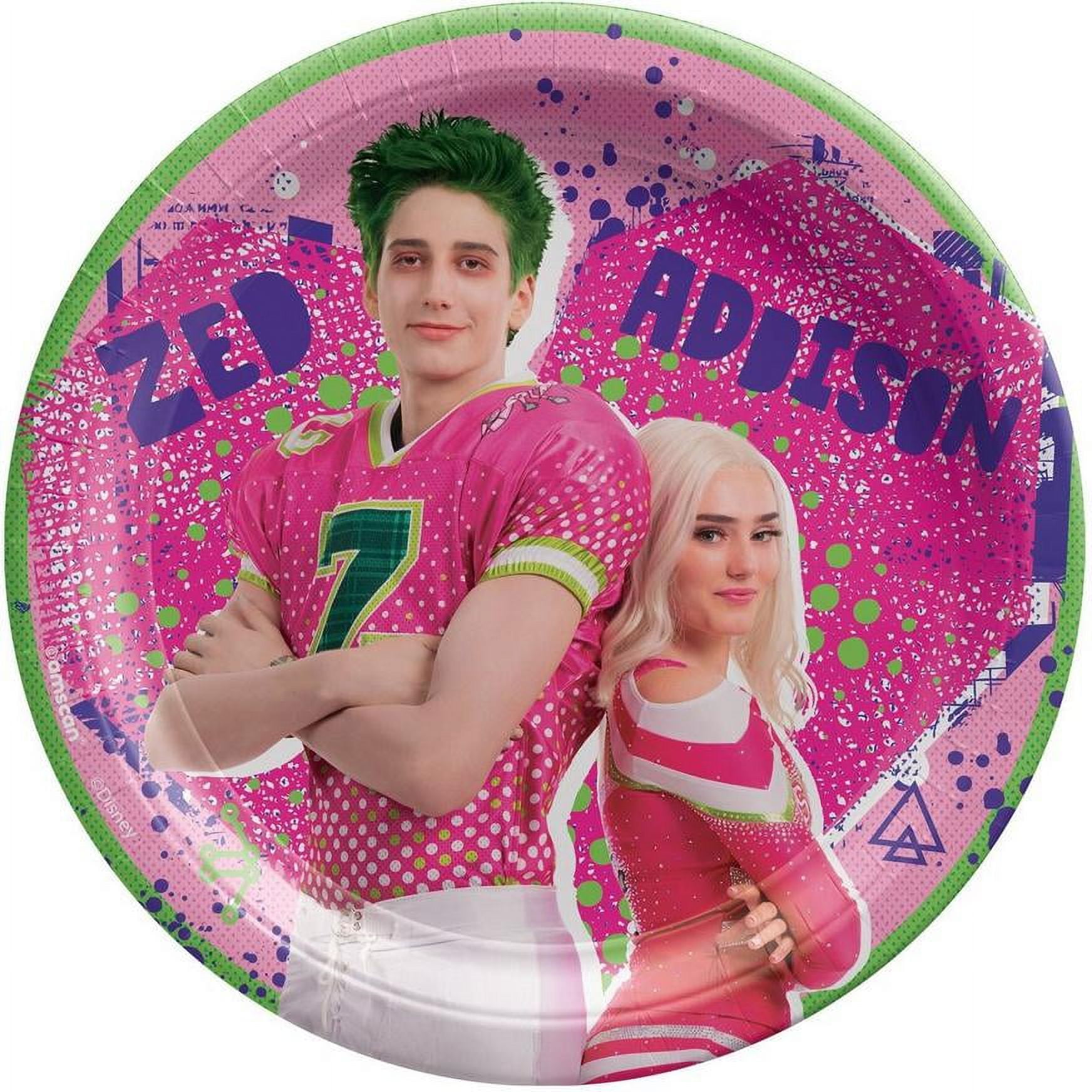 Disney Zombies 3 9" Round Plates, 8ct - Walmart.com