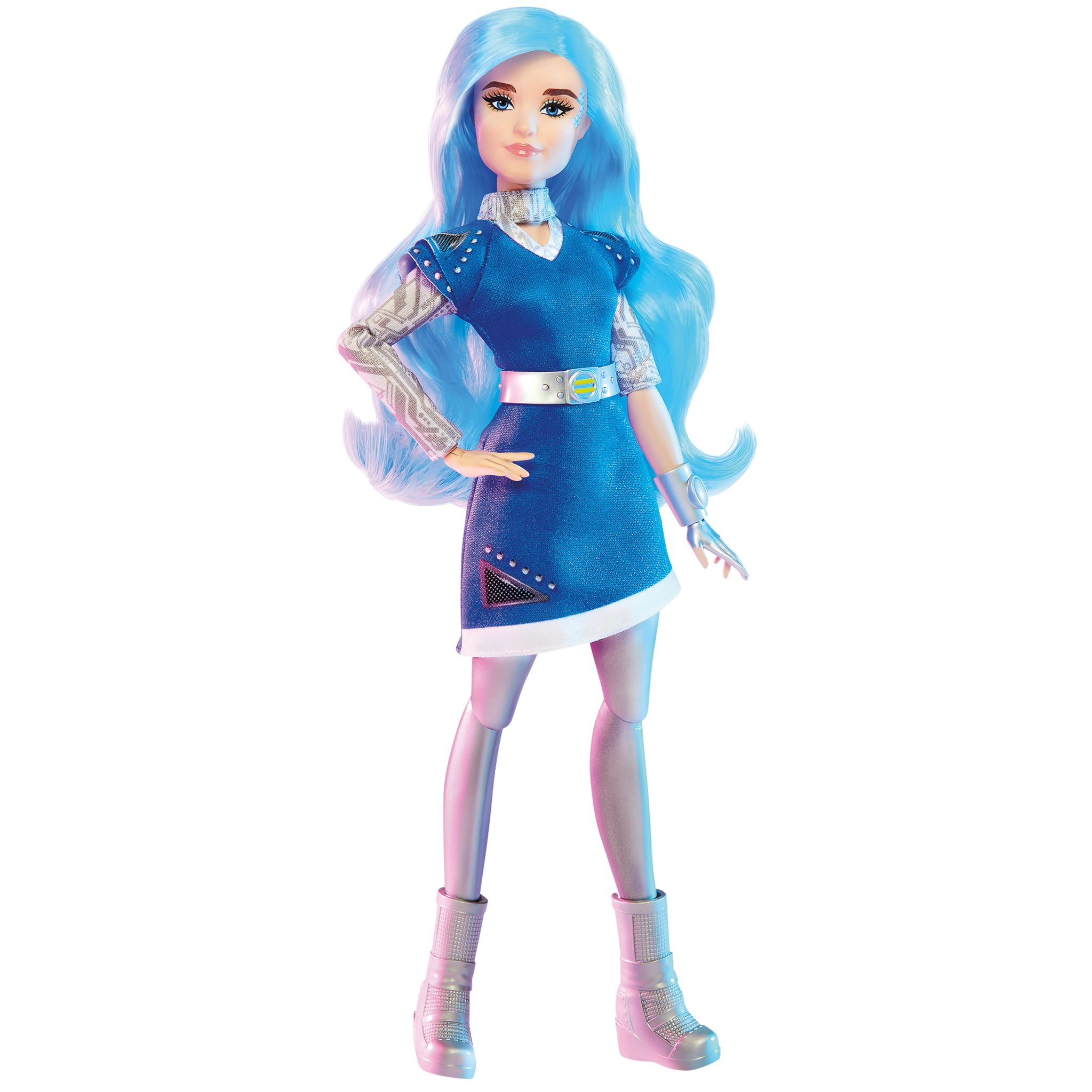 Disney Zombies 3 Addison Alien Outfit Fashion Doll with Blue Hair and ...