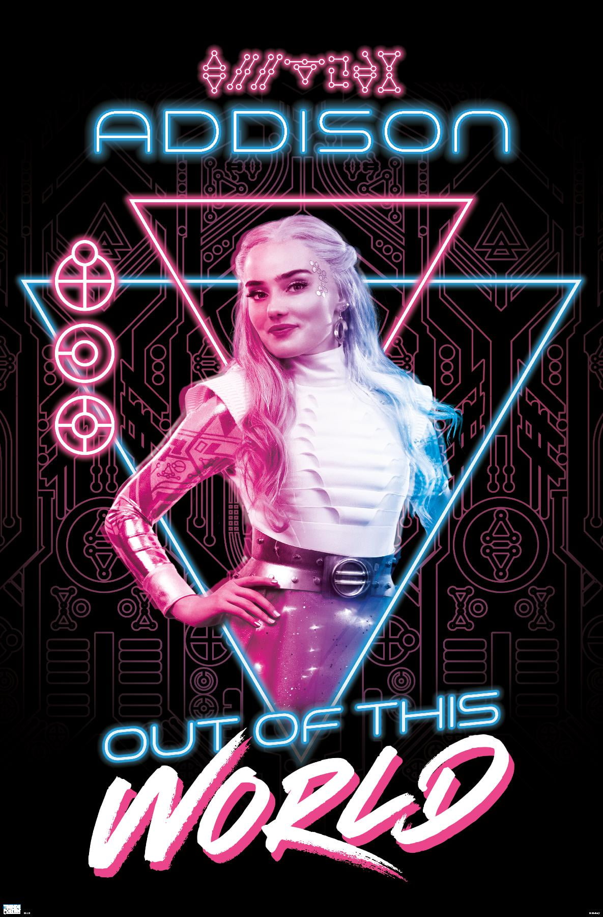 Disney Zombies 3 - Addison Out Of This World Wall Poster, 22.375" x 34 ...