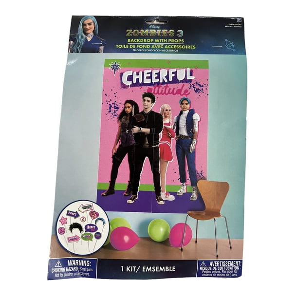 Zombies 3 Movie Disney Birthday Party Decoration Scene Setters w/Photo ...