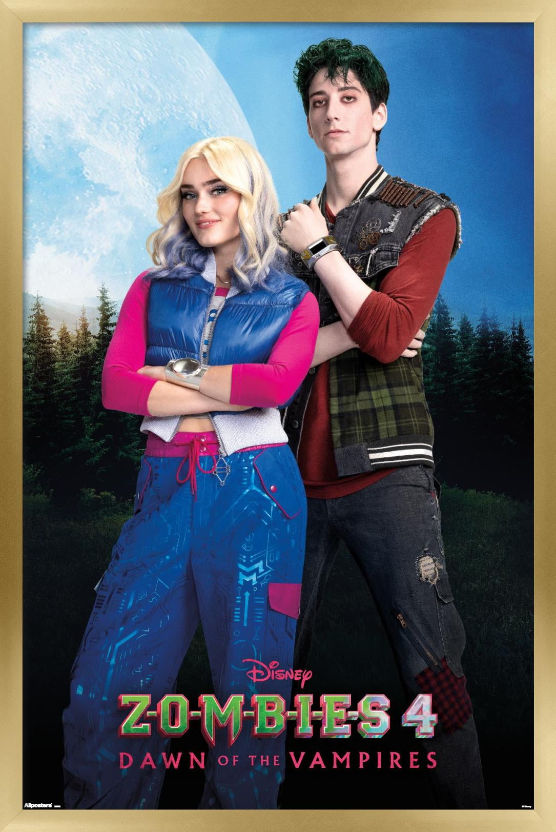 Disney Zombies 4: Dawn Of The Vampire (2025) - Addison & Zed Wall ...