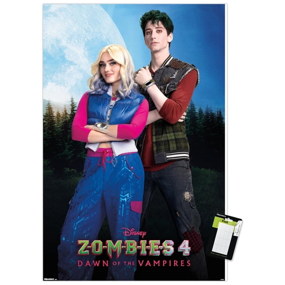 Disney Zombies 4: Dawn Of The Vampire (2025) - Addison & Zed Wall ...