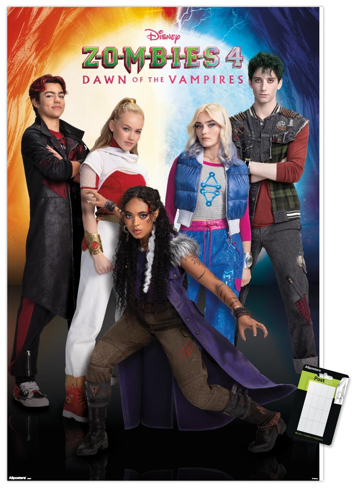 Disney Zombies 4: Dawn Of The Vampire (2025) - Group Wall Poster, 22. ...