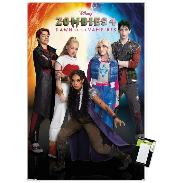 Disney Zombies 4: Dawn Of The Vampire (2025) - Group Wall Poster, 22. ...