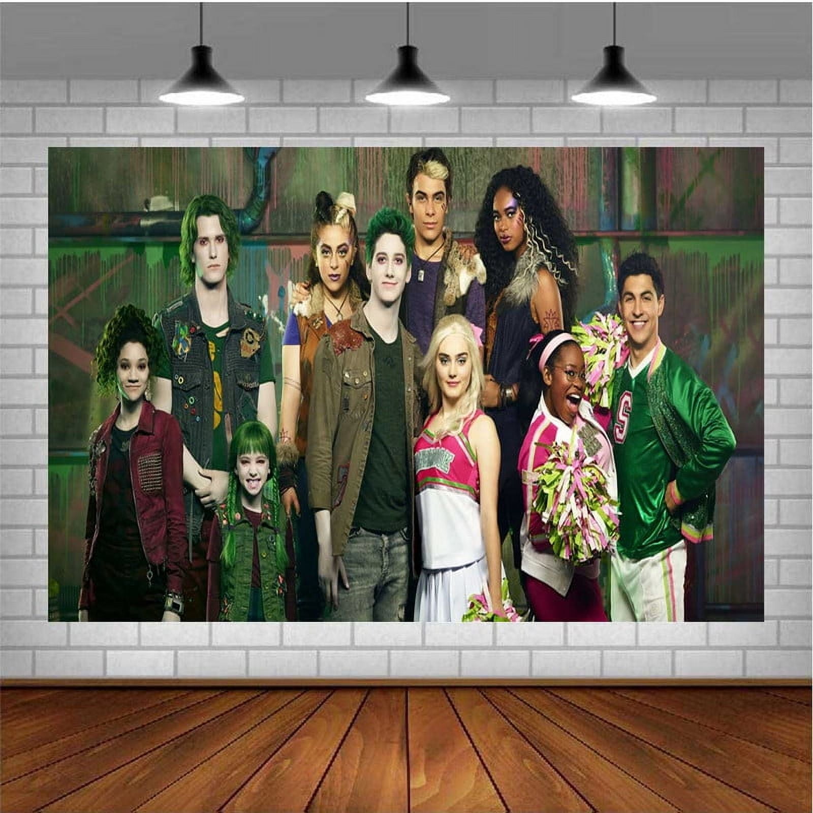 Zombie Banner Poster Wall Decor Birthday Backdrop Background Party ...