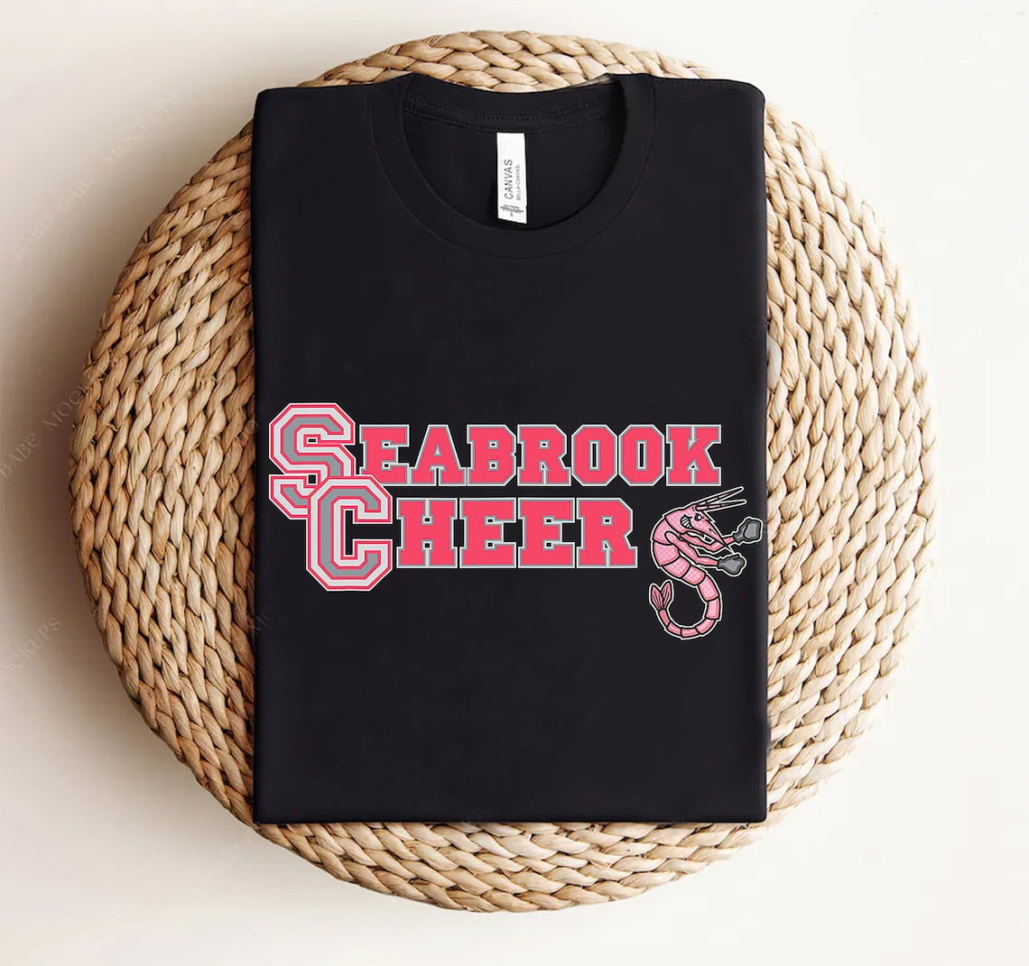 Disney Zombies Seabrook Cheer T-Shirt, Seabrook Shrimp Mascot T-Shirt ...