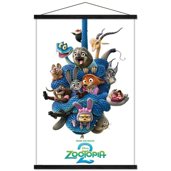 Disney Zootopia 2 (2025) - Group One Sheet Wall Poster with Magnetic ...