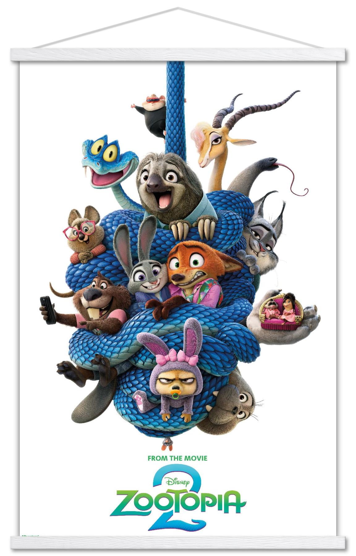 Disney Zootopia 2 (2025) - Group One Sheet Wall Poster with Magnetic ...