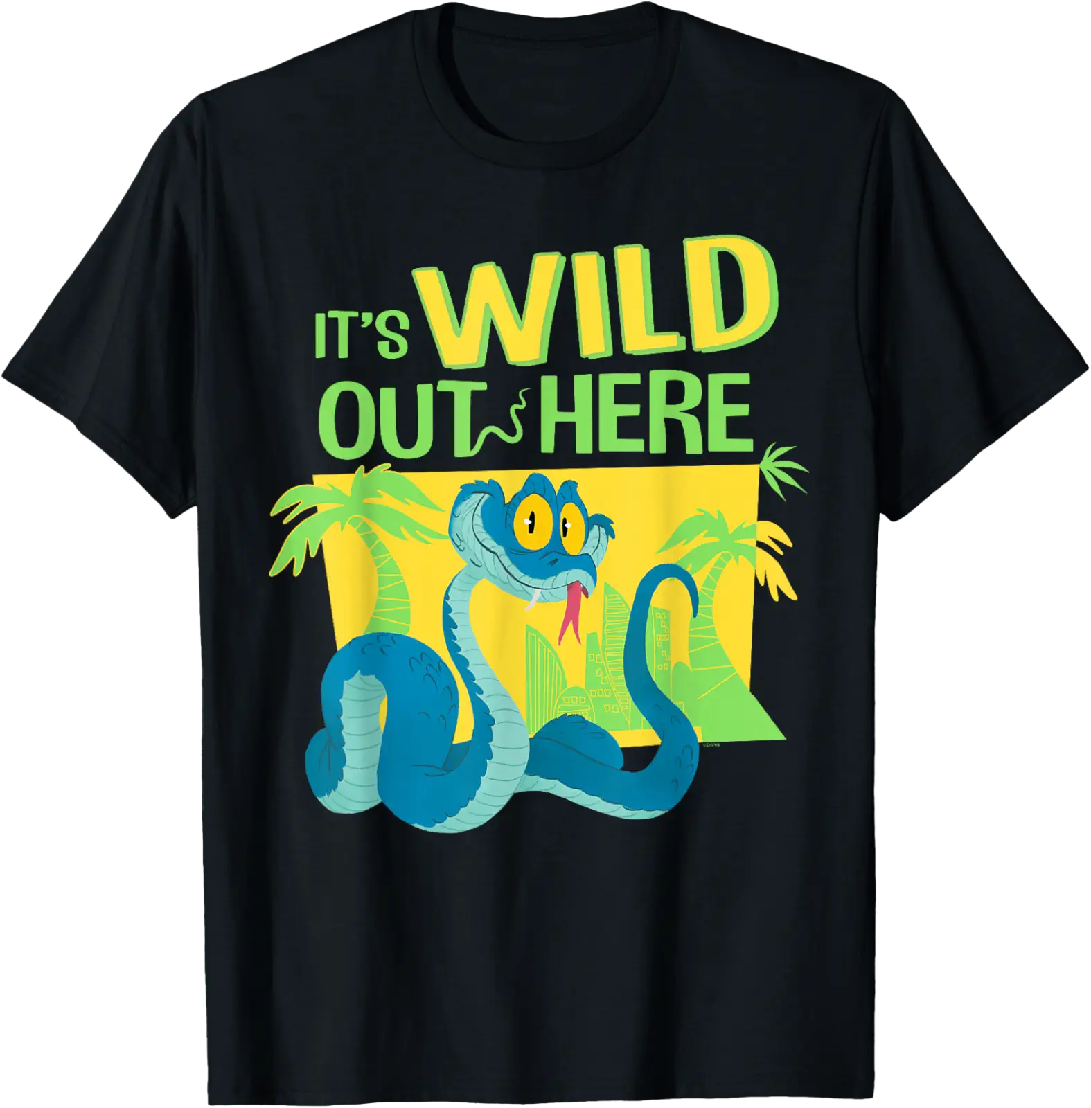 Disney Zootopia 2 Gary De'snake It's Wild Out Here Funny T-Shirt ...