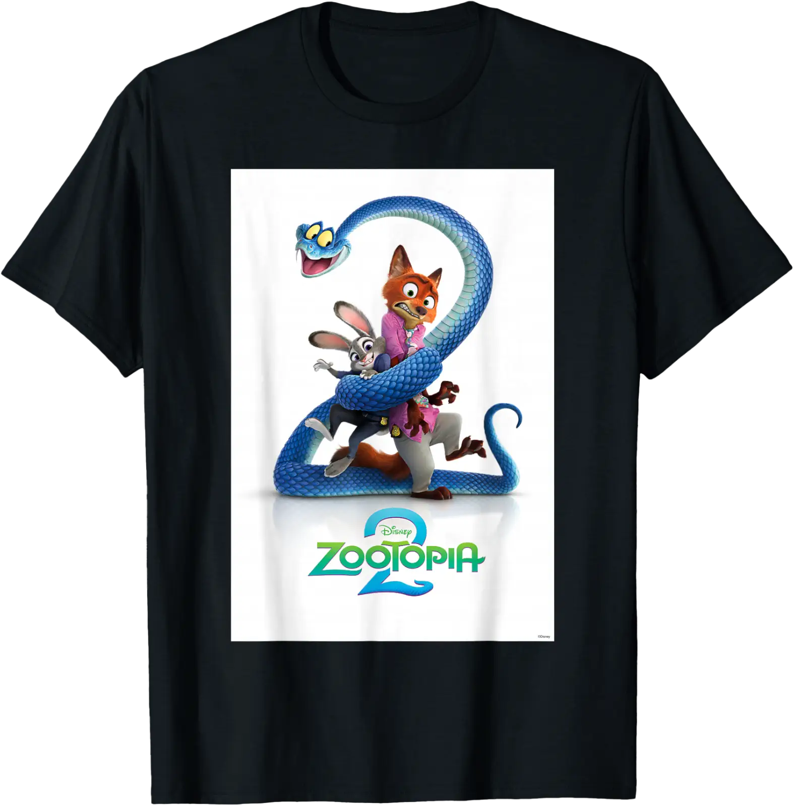 Disney Zootopia 2 Teaser Poster Art With Nick Judy And Gary T-Shirt ...