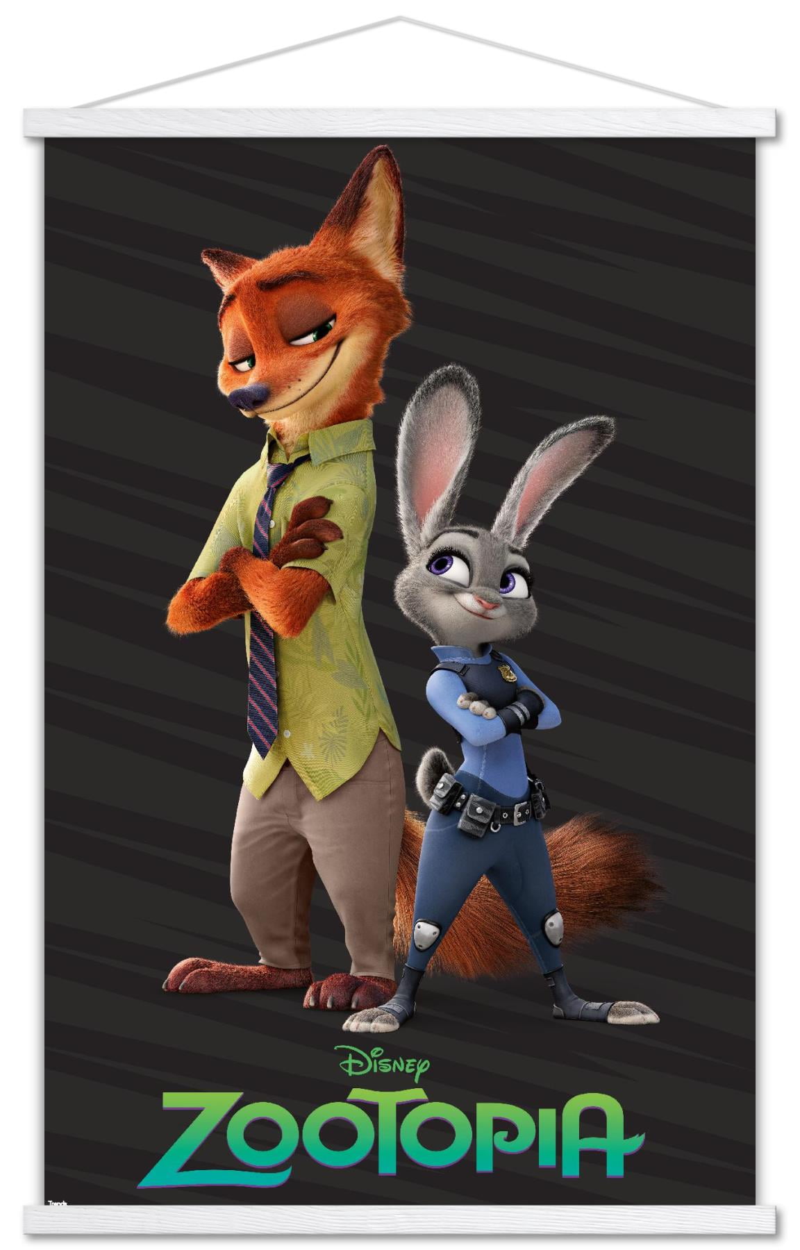 Disney Zootopia 40" x 24" Poster, by Trends International - Walmart.com