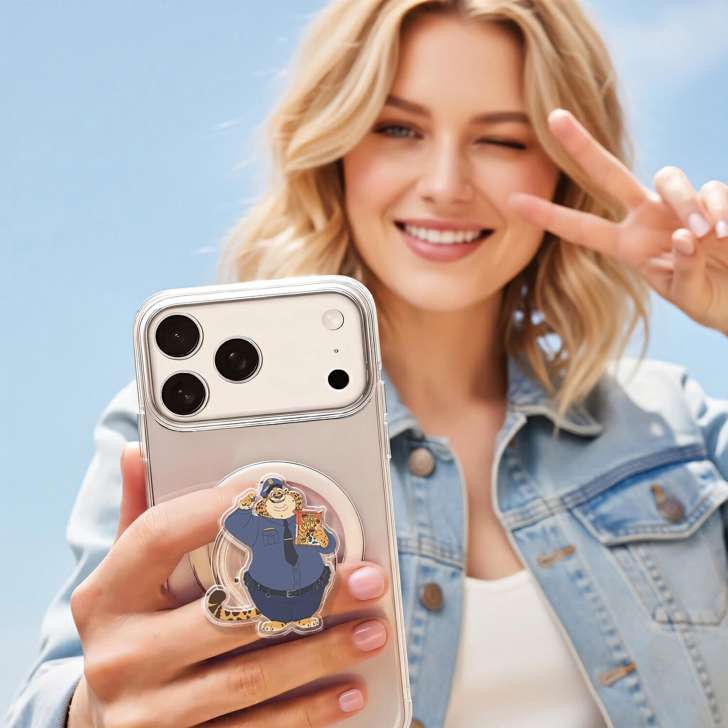 Disney Zootopia Phone Grip, Zootopia 2 Movie Judy Hopps Nick Wilde Gary ...