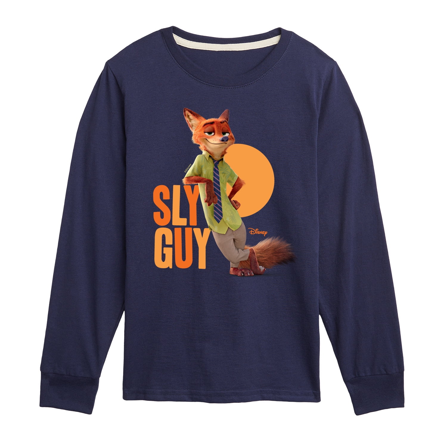 Disney Zootopia - Sly Guy - Toddler & Youth Long Sleeve Graphic T-Shirt ...