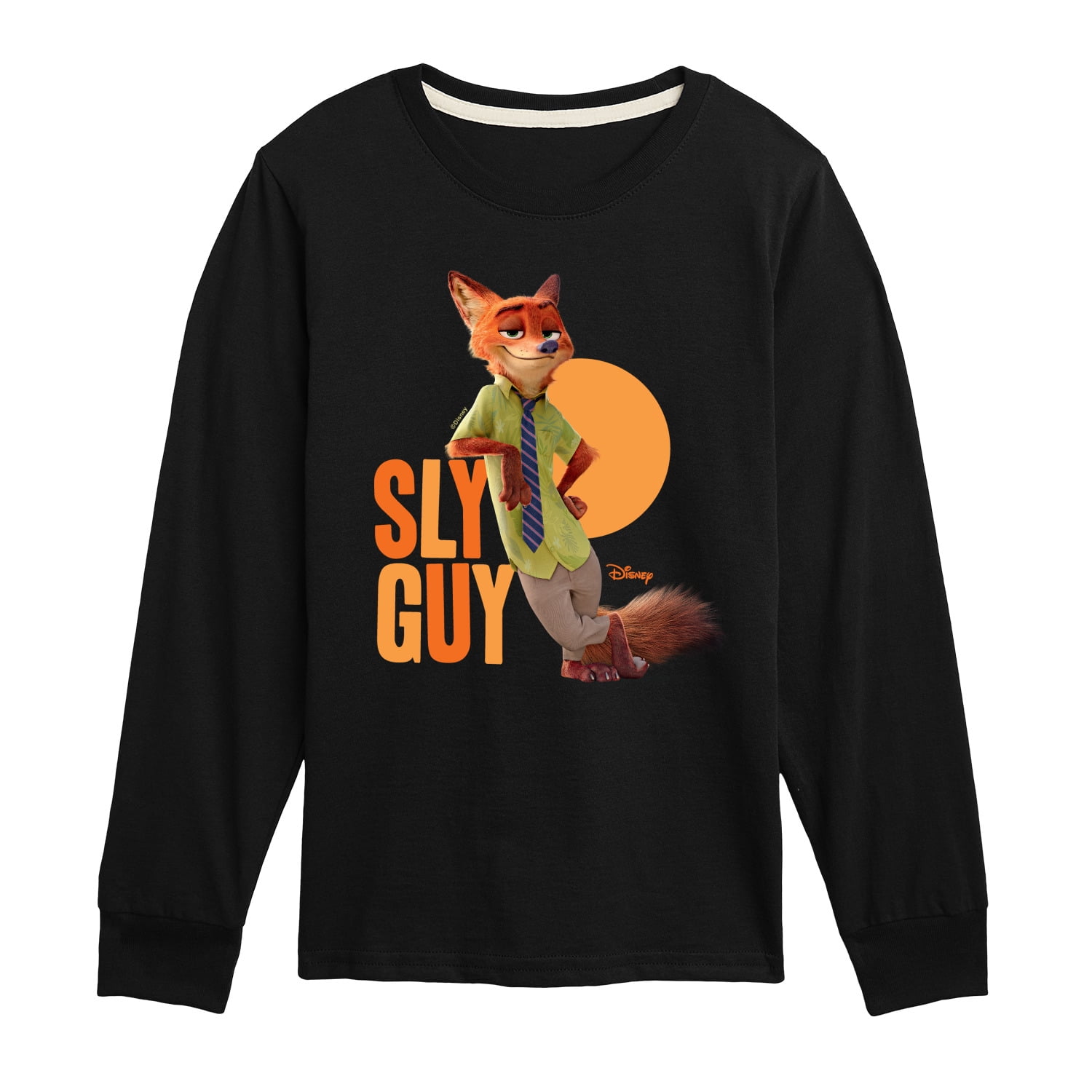 Disney Zootopia - Sly Guy - Toddler & Youth Long Sleeve Graphic T-Shirt ...
