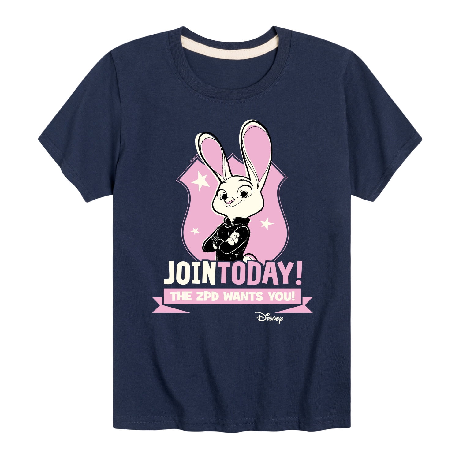 Disney Zootopia - Zpd Wants You - Toddler & Youth Short Sleeve Graphic ...