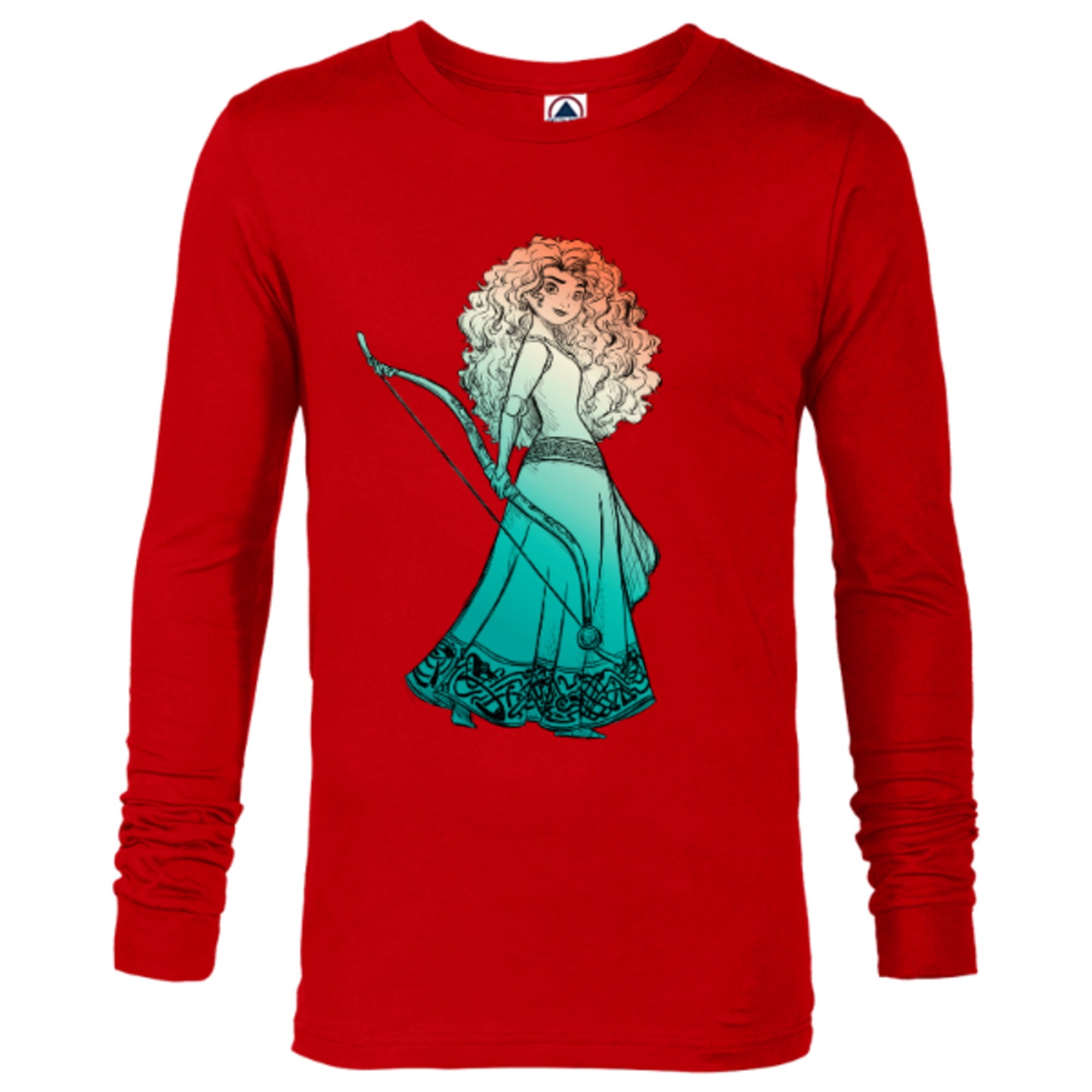 Disney and PIXAR Brave Merida Stylized T-Shirt - Long Sleeve T-Shirt ...