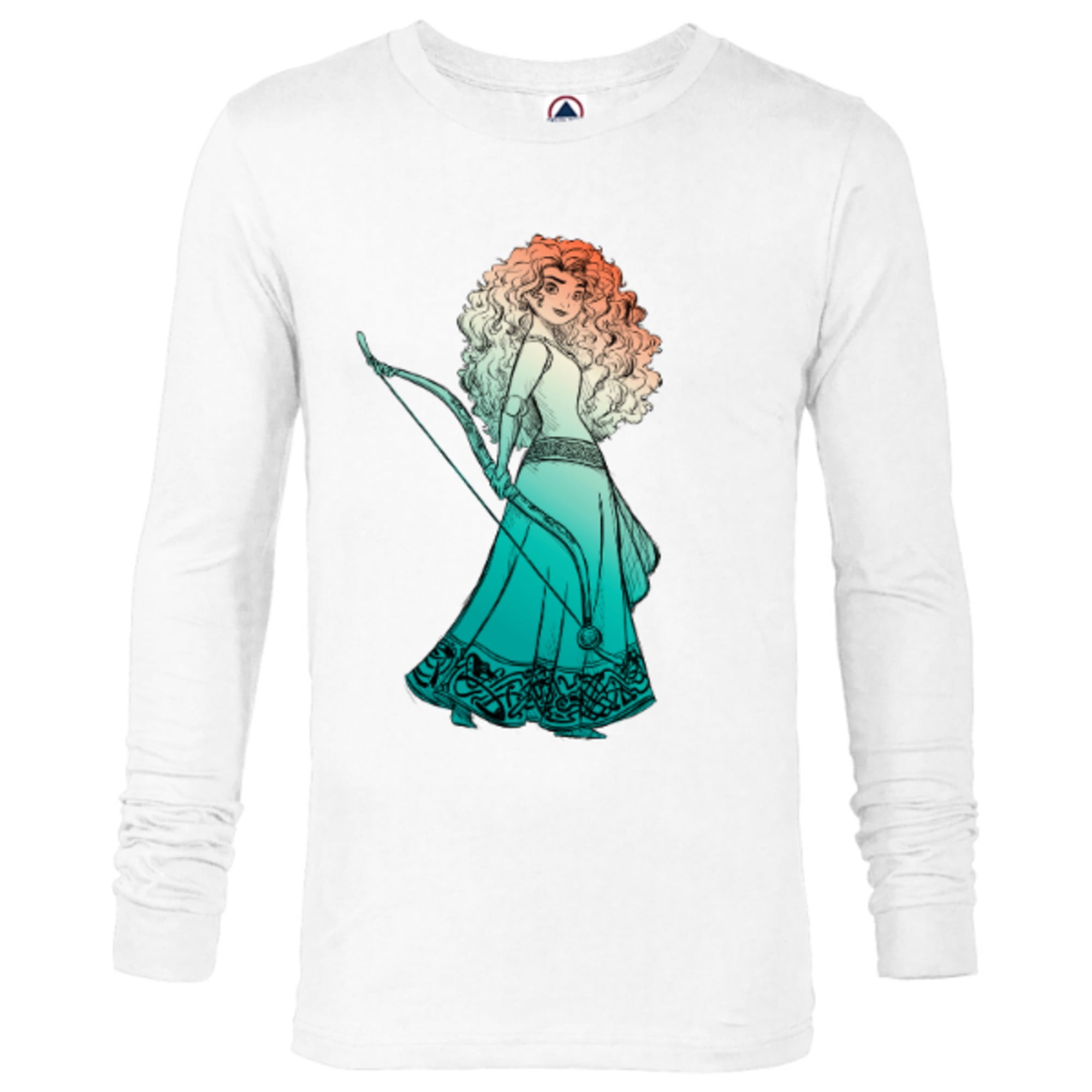 Disney and PIXAR Brave Merida Stylized T-Shirt - Long Sleeve T-Shirt ...