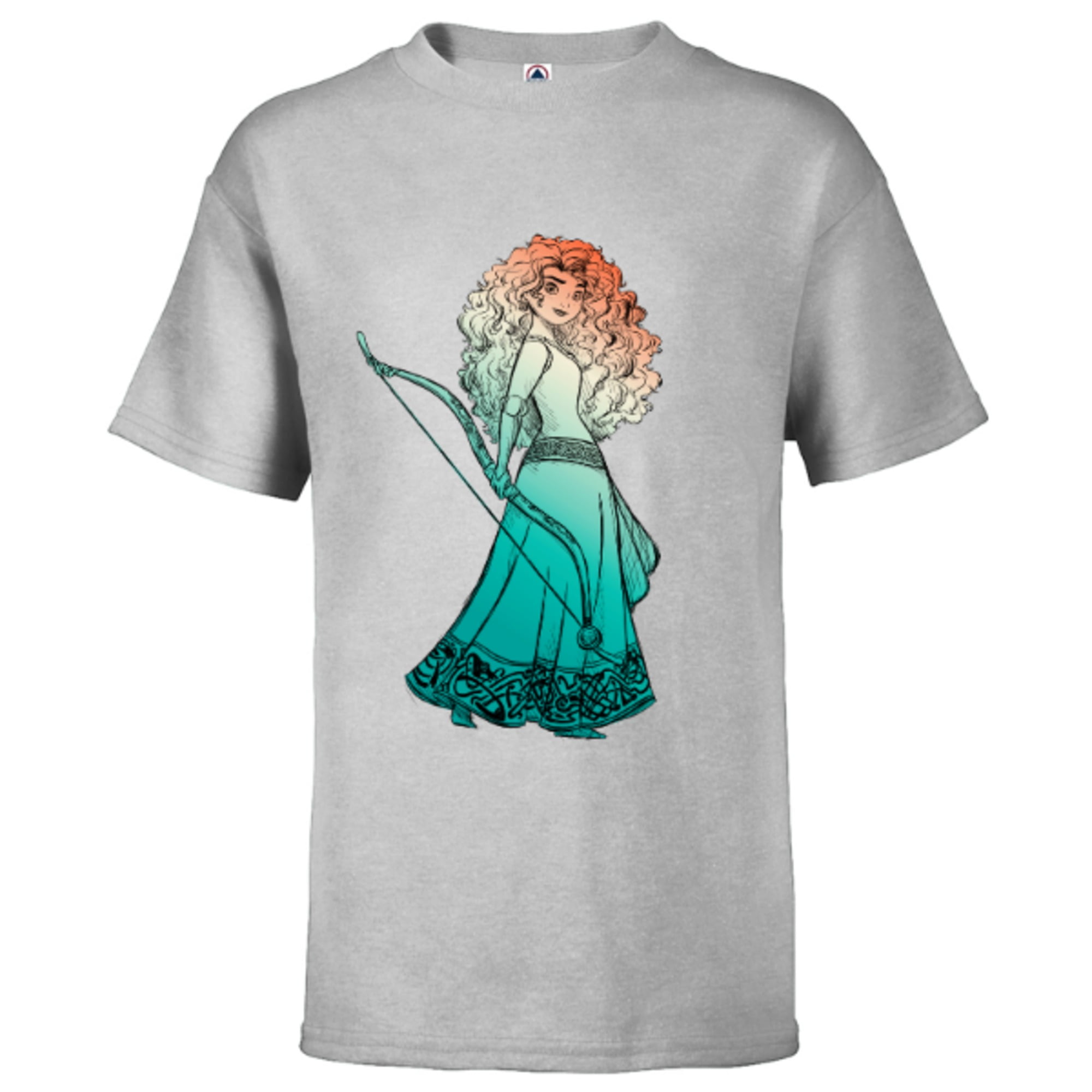 Disney and PIXAR Brave Merida Stylized T-Shirt - Short Sleeve T-Shirt ...