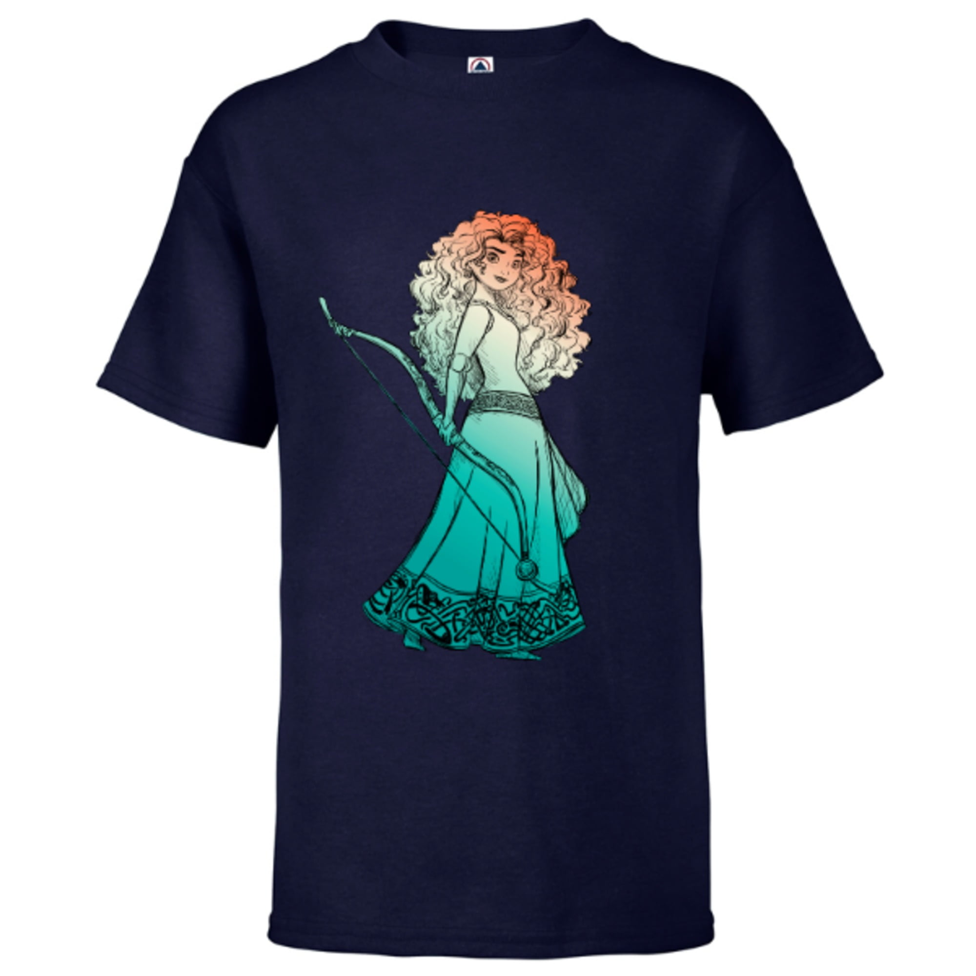 Disney and PIXAR Brave Merida Stylized T-Shirt - Short Sleeve T-Shirt ...