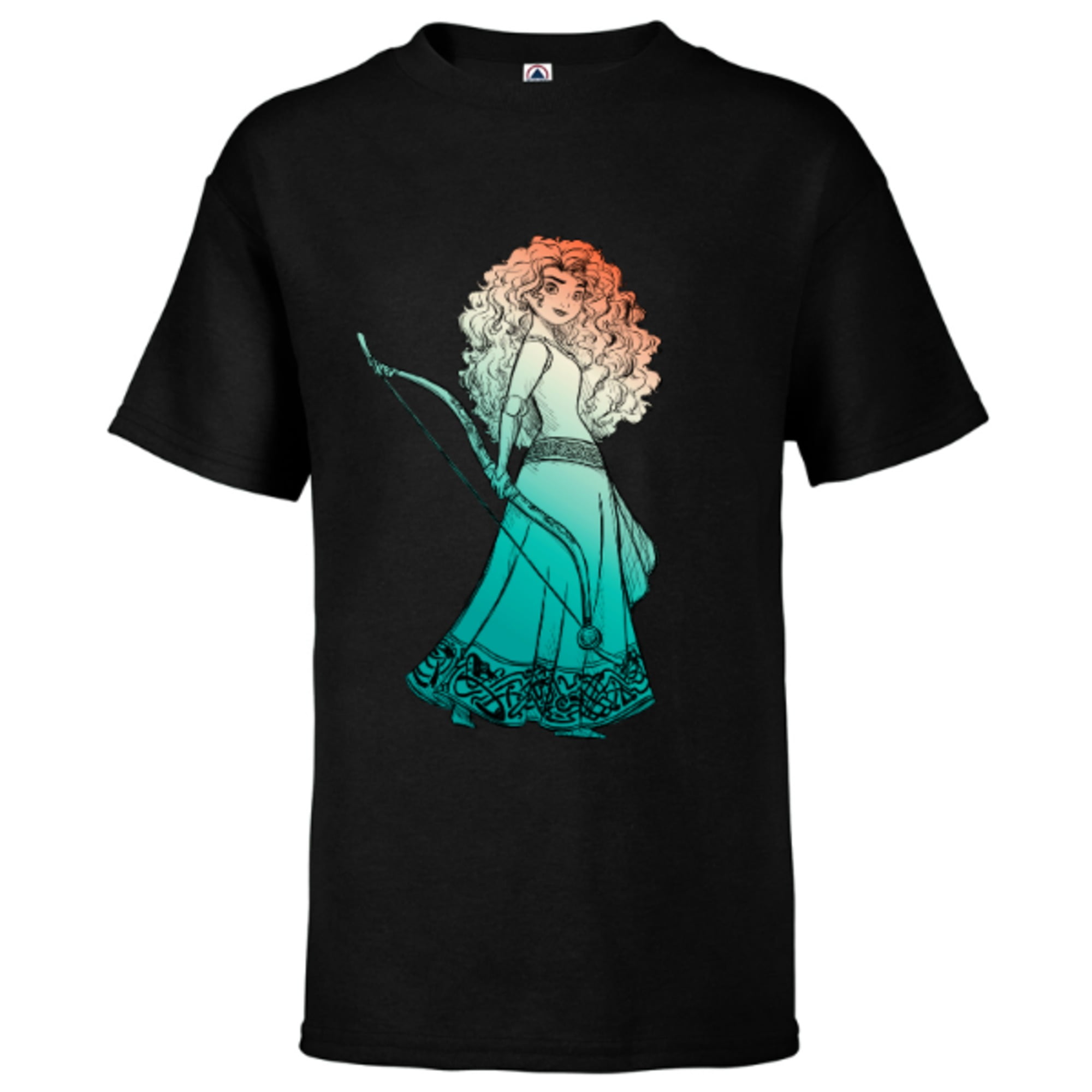 Disney and PIXAR Brave Merida Stylized T-Shirt - Short Sleeve T-Shirt ...