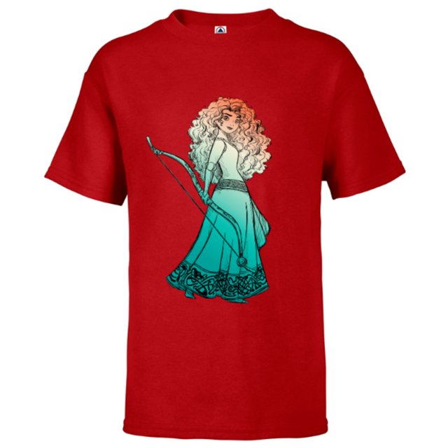 Disney and PIXAR Brave Merida Stylized T-Shirt - Short Sleeve T-Shirt ...