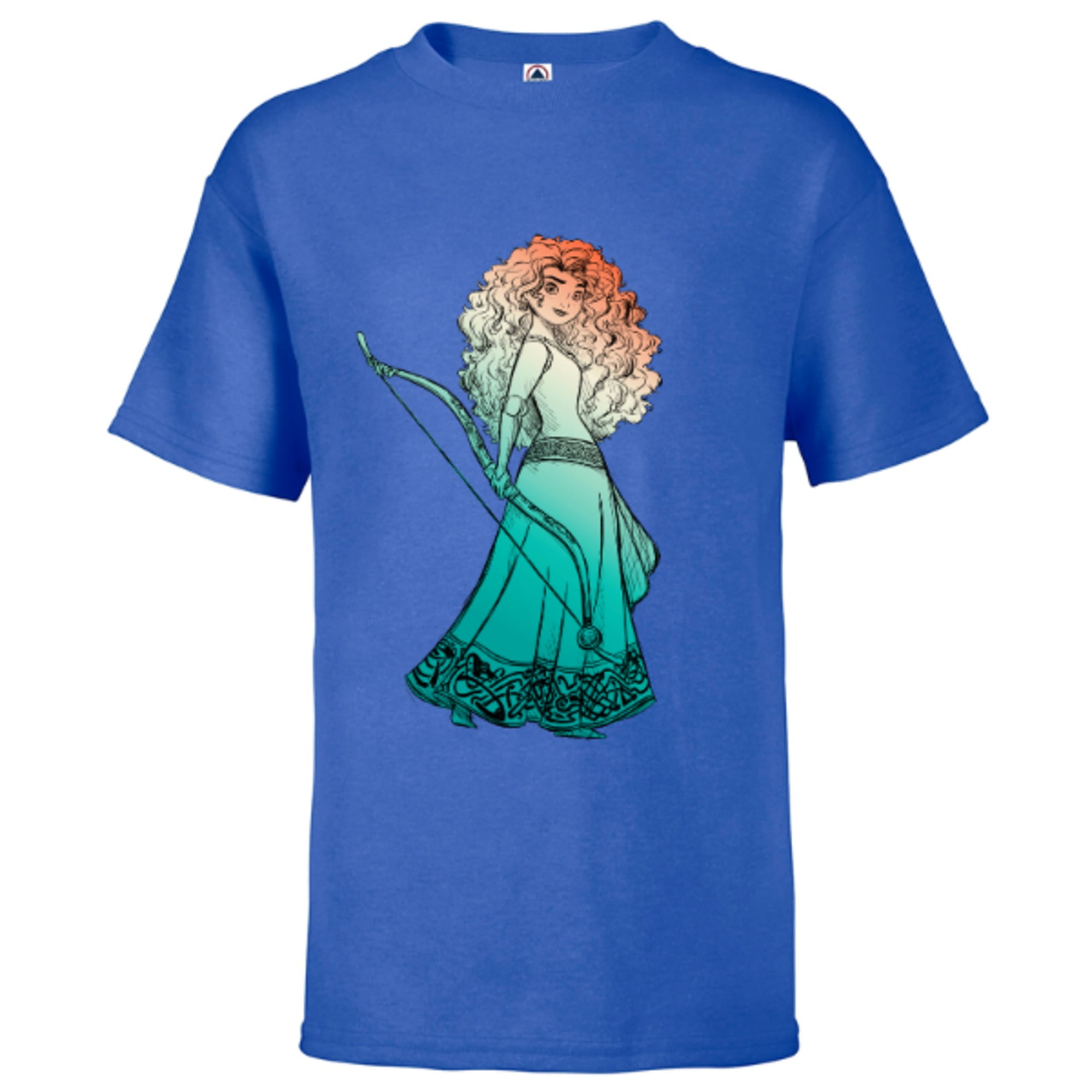 Disney and PIXAR Brave Merida Stylized T-Shirt - Short Sleeve T-Shirt ...