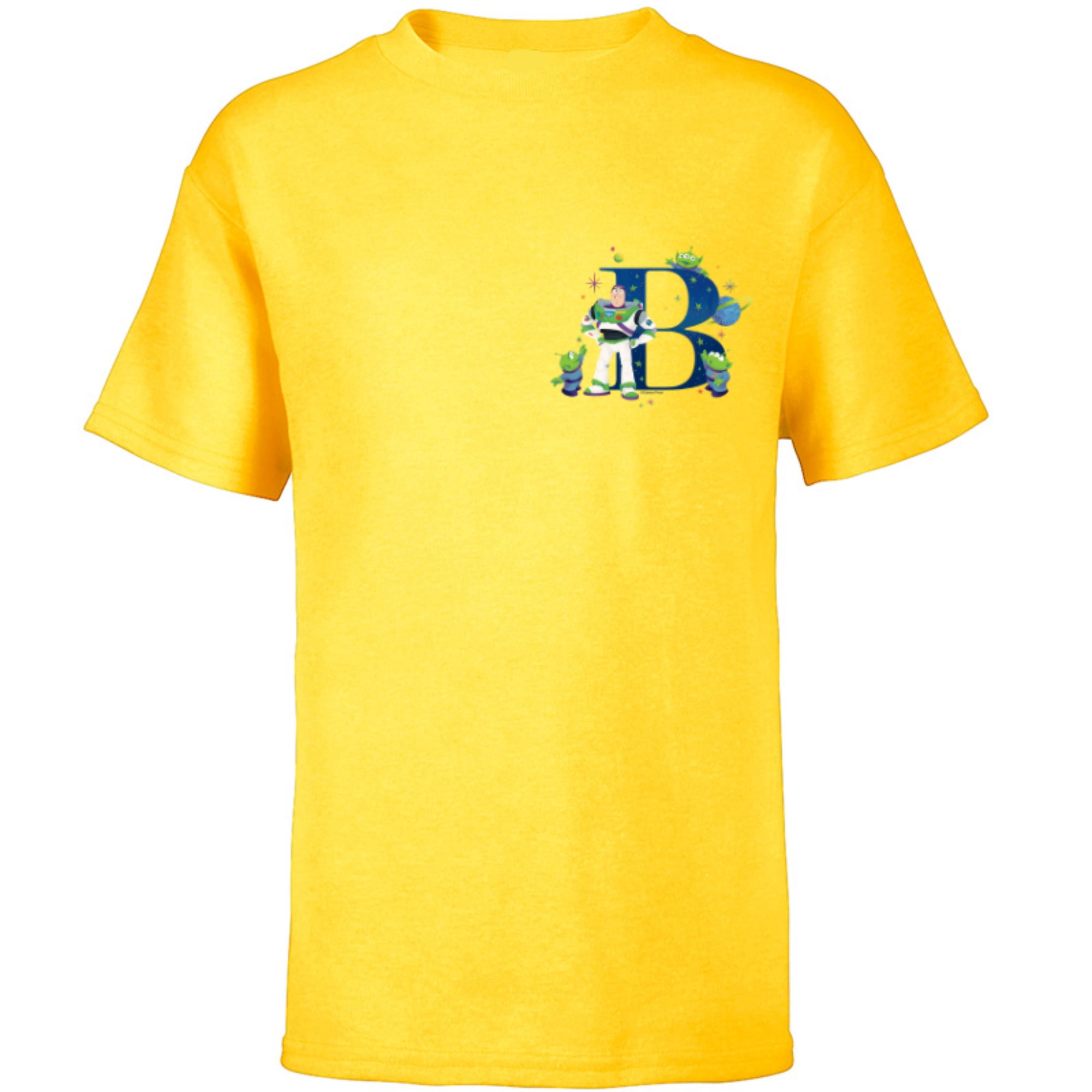 Disney and Pixar Alphabet Monogram Letter B Buzz Lightyear - Short ...