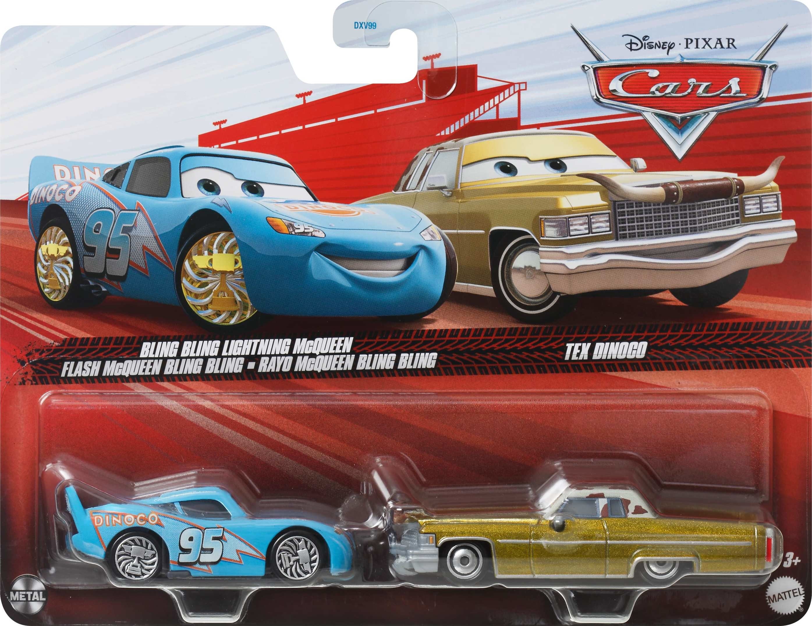 Disney and Pixar Cars 2-Pack, Set of 2 1:55 Scale Die-Cast Toy Vehicles ...