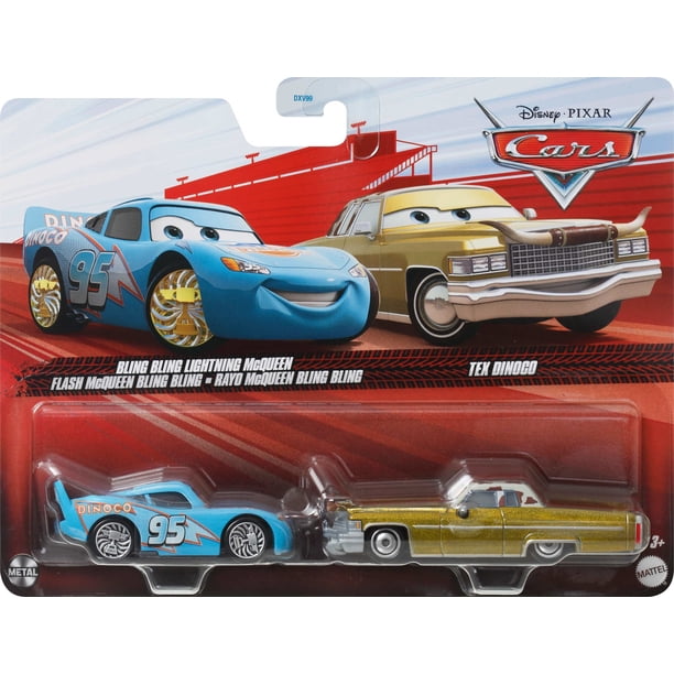 Disney and Pixar Cars 2-Pack, Set of 2 1:55 Scale Die-Cast Toy Vehicles ...