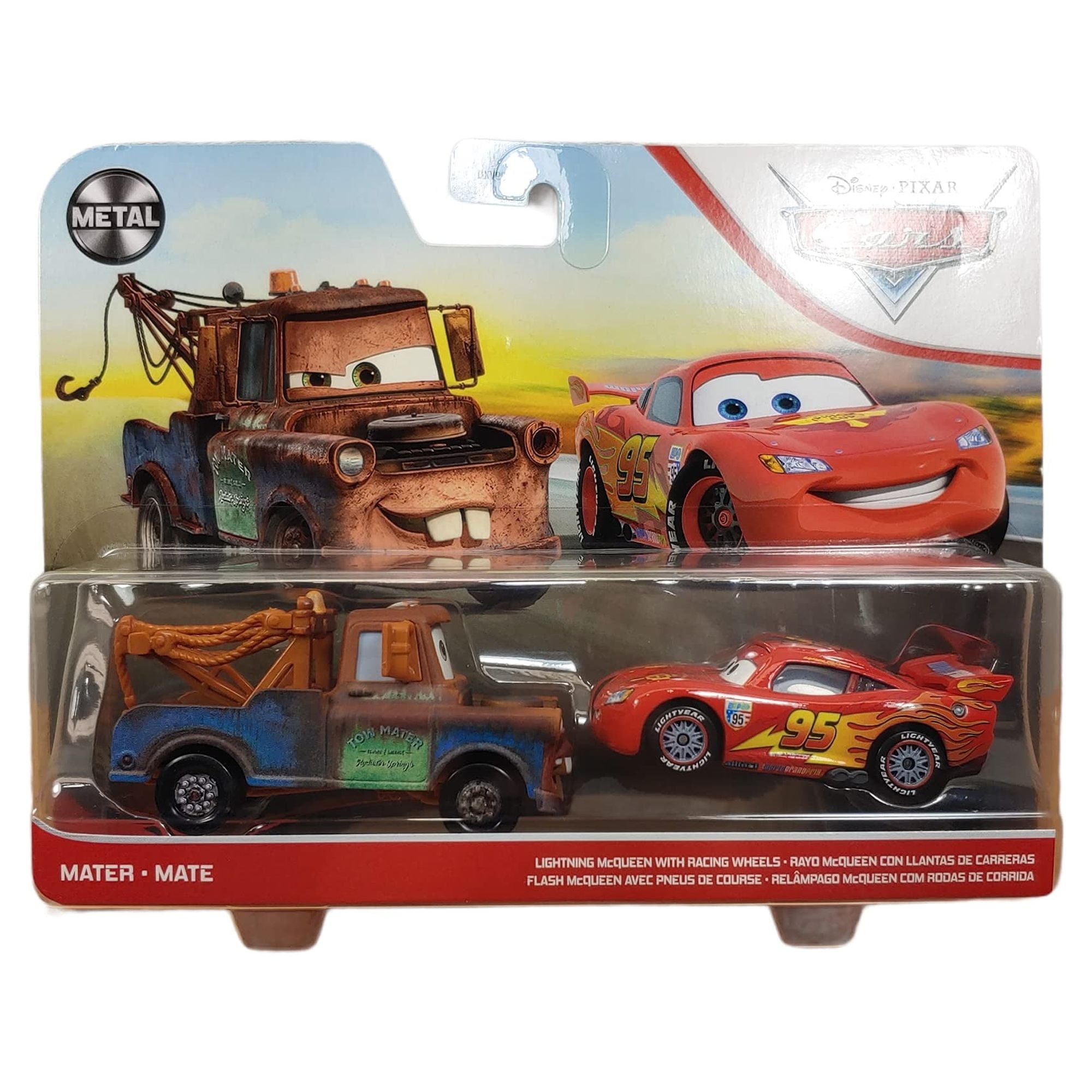 Disney and Pixar Cars 3 2-Pack Assortment, 1:55 scale Fan Favorite Die ...