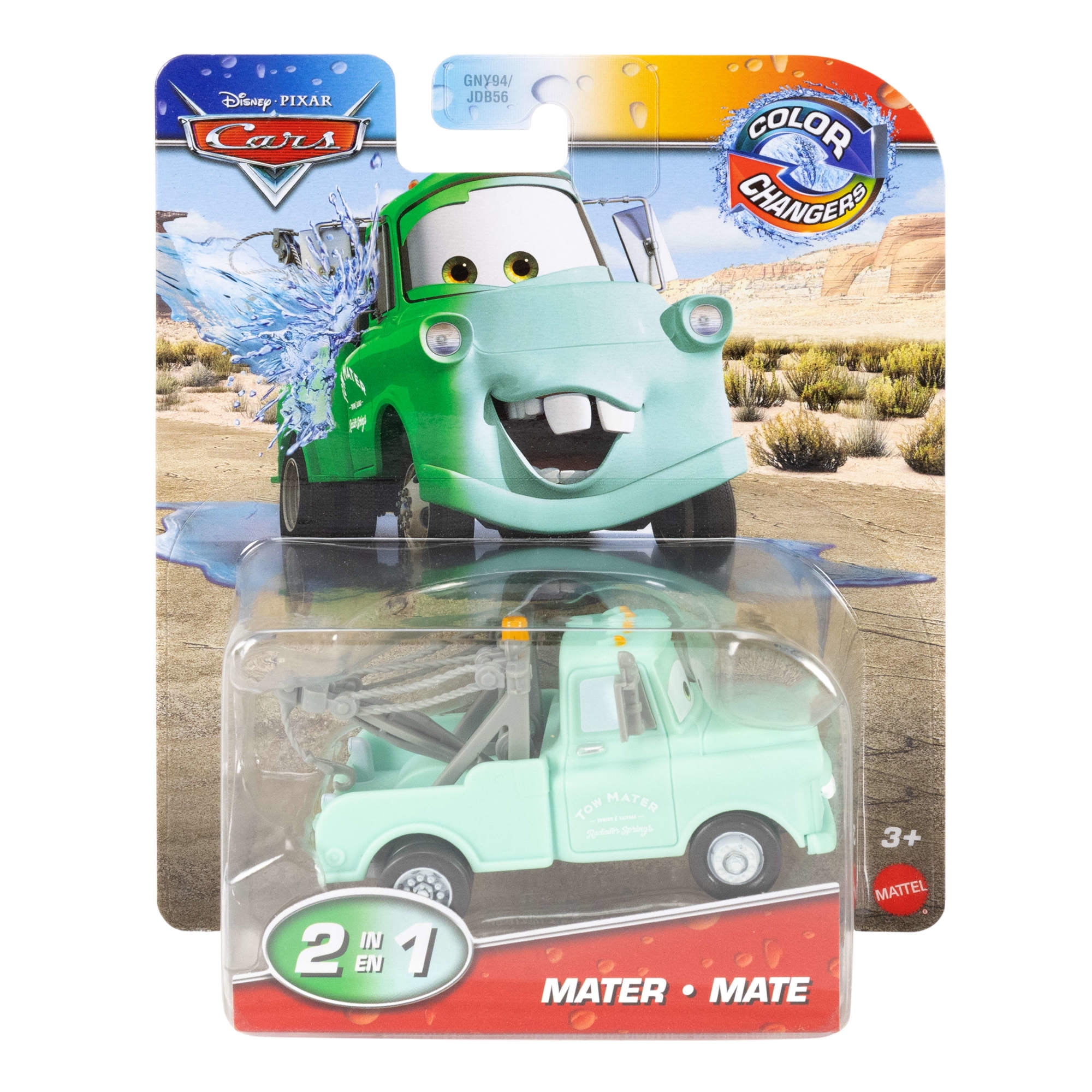Disney Pixar Cars Color Changers Collection, 1:55 Scale Water-Change ...