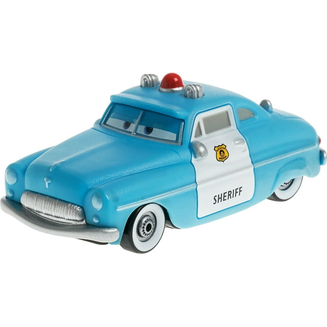 Disney & Pixar Cars Color Changers Sheriff's 1:55 Scale Toy Car, Water ...
