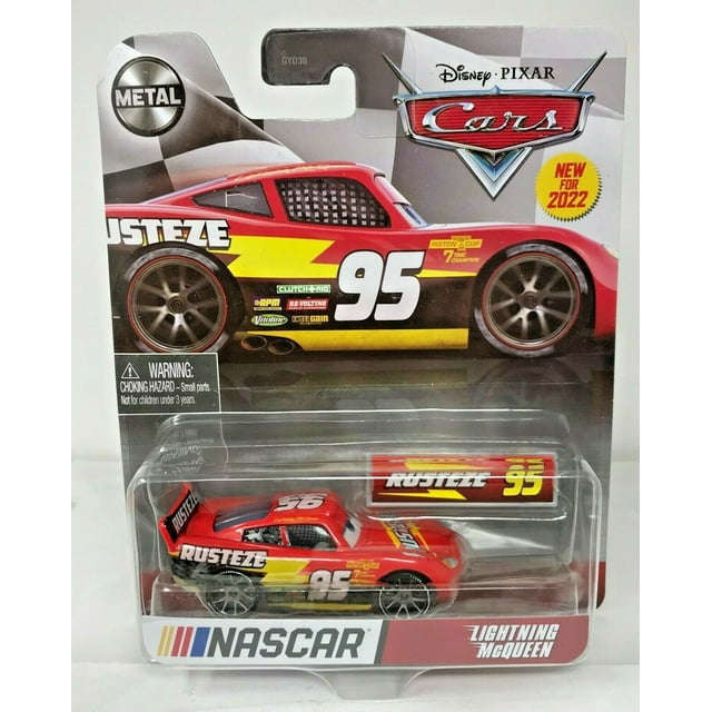 Disney and Pixar Cars NASCAR 1:55 Scale Die-Cast Vehicles (Styles May ...