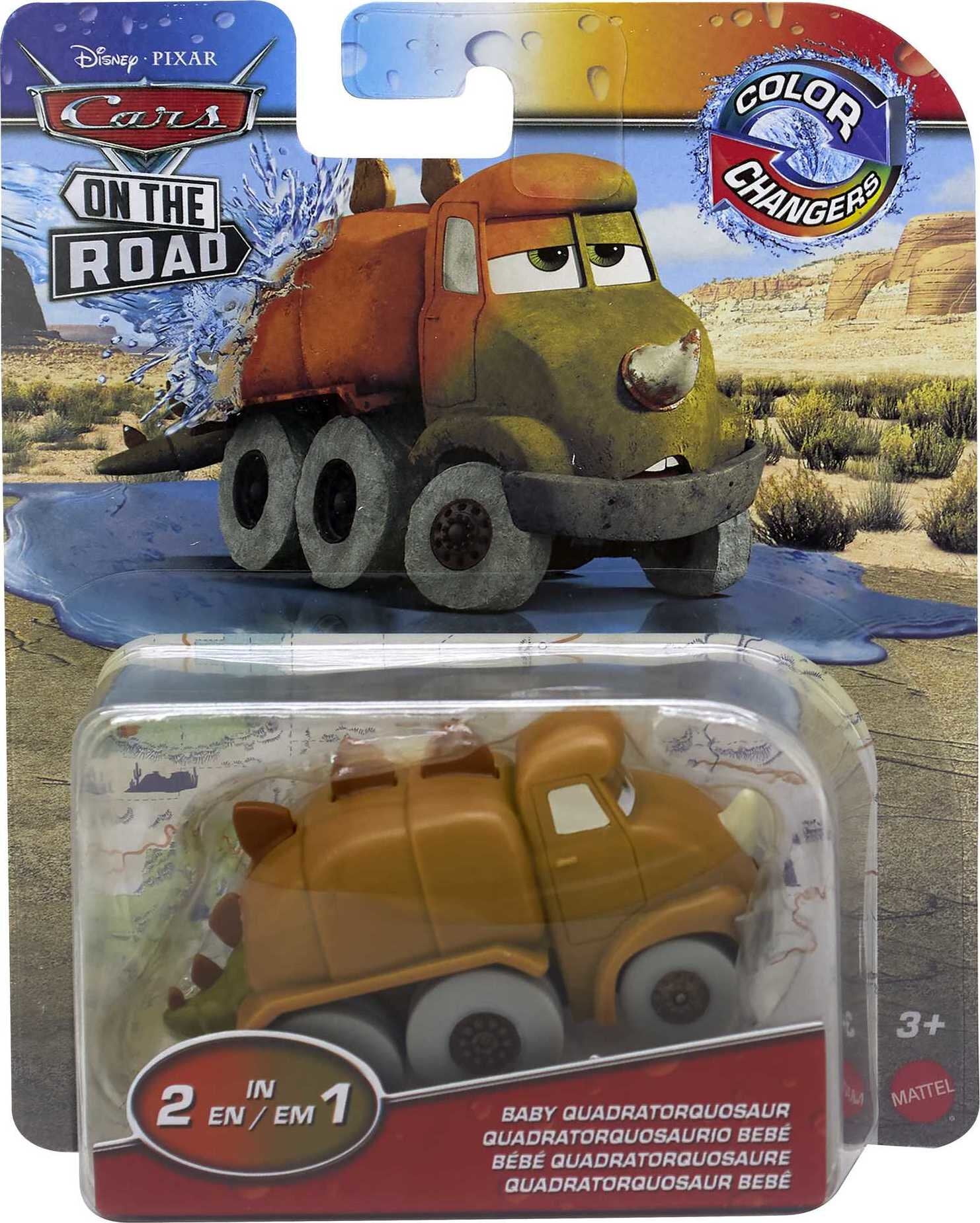 Disney and Pixar Cars On The Road Color Changers Baby Quadratorquosaur ...