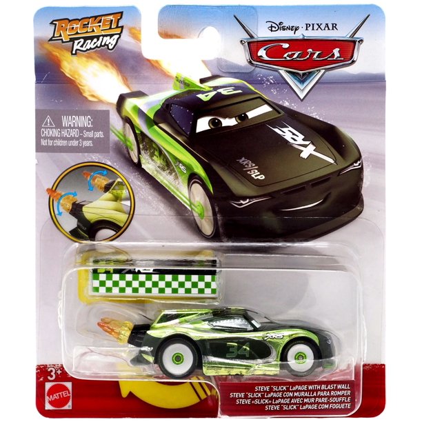 Disney and Pixar Cars XRS Rocket Racing Lightning McQueen with Spinning ...