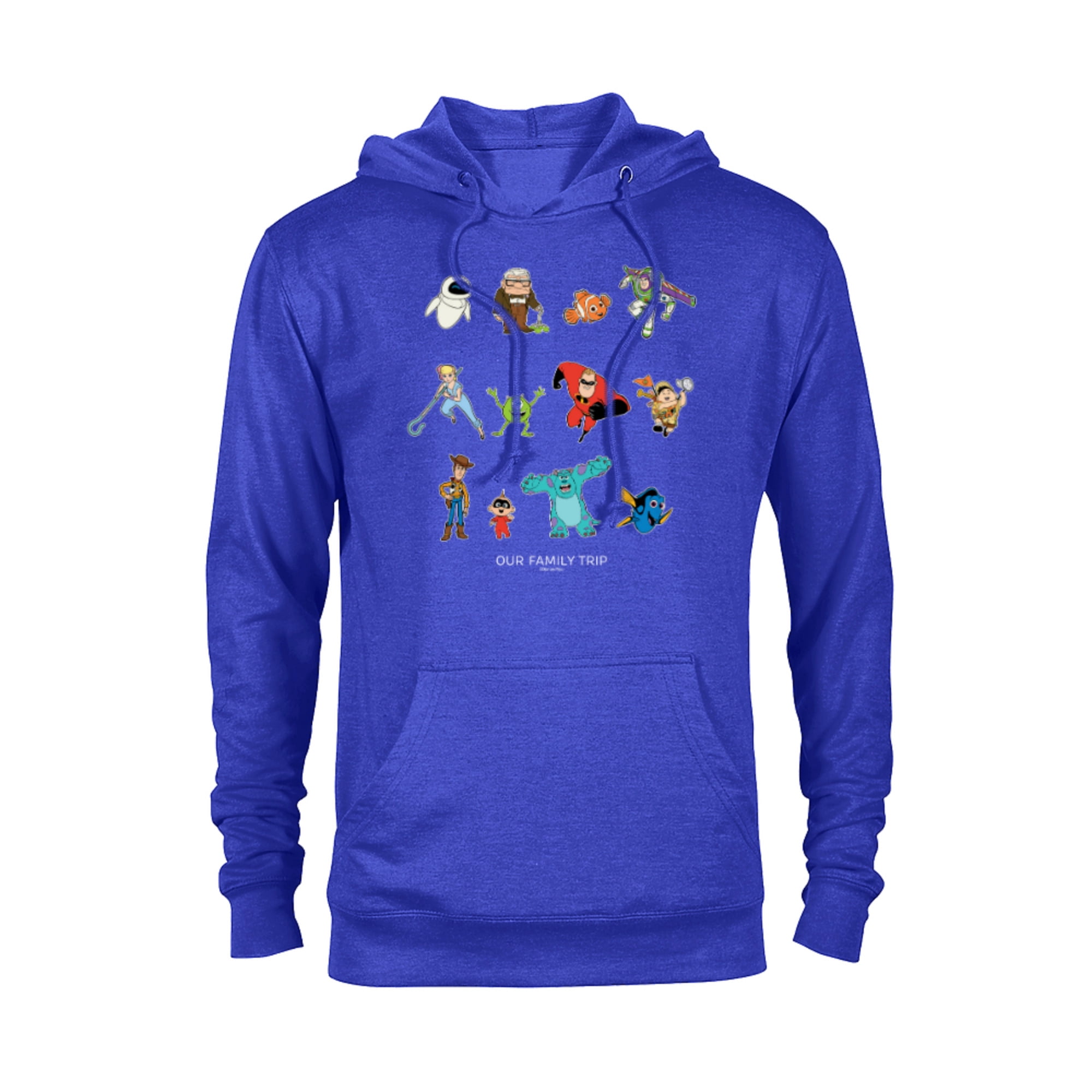 Disney and Pixar Characters Vacation Our Family Trip - Pullover Hoodie ...