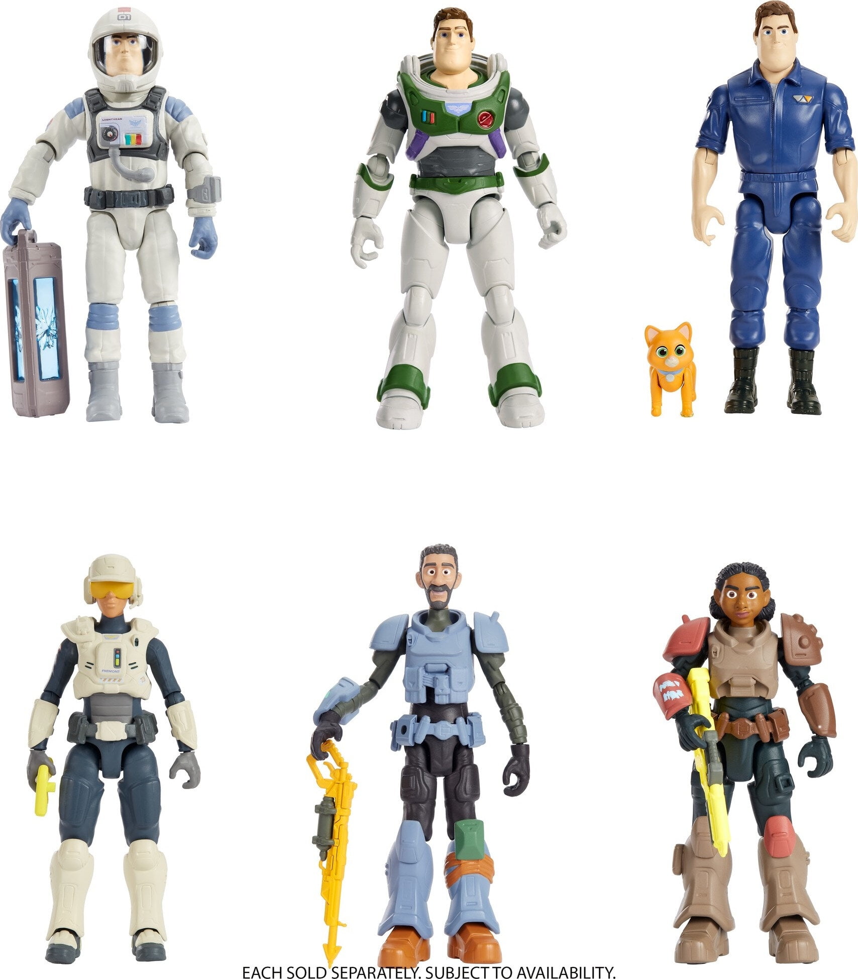 Disney and Pixar Lightyear Character Action Figures & Accessories ...
