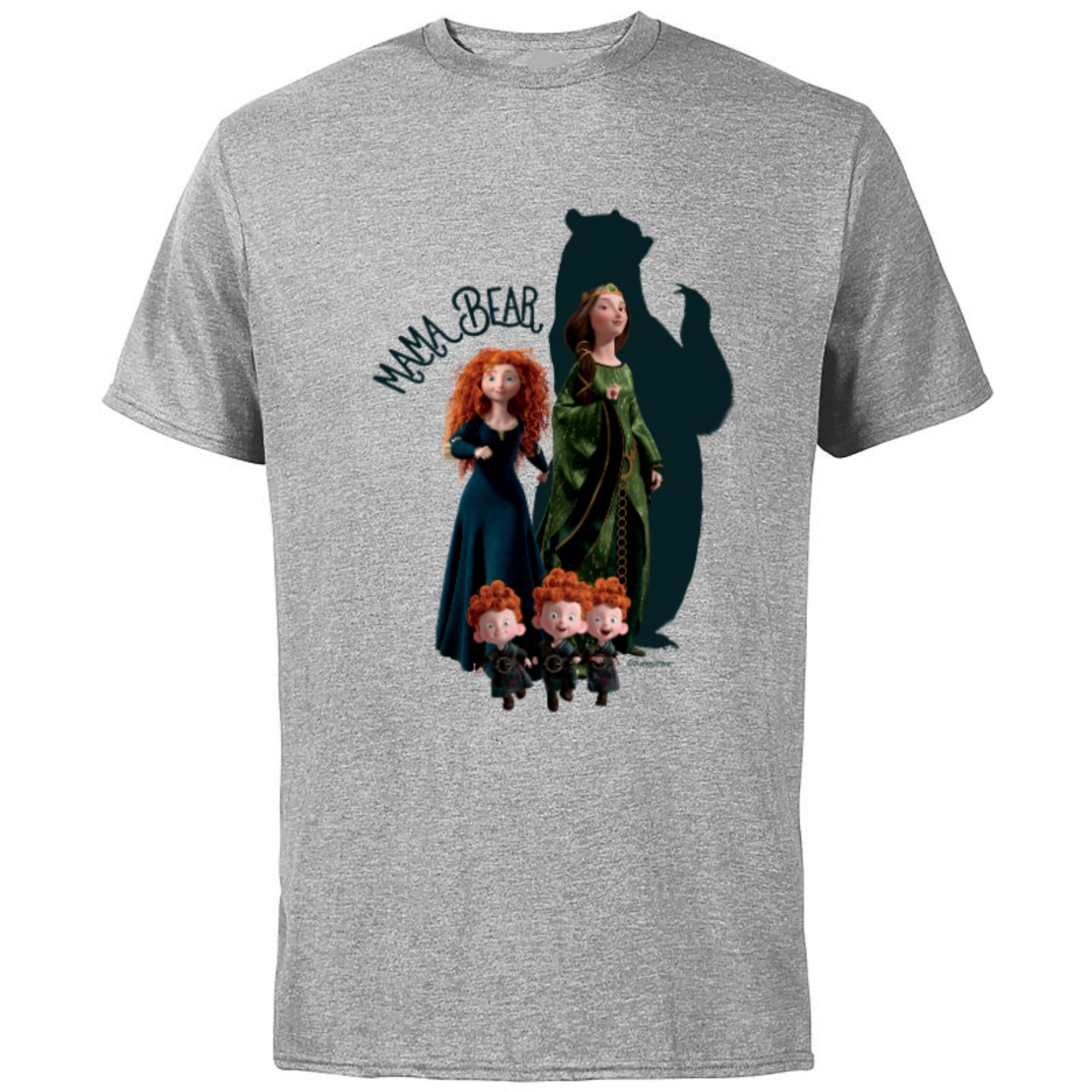 Disney and Pixar’s Brave Merida Mama Bear - Short Sleeve Cotton T-Shirt ...