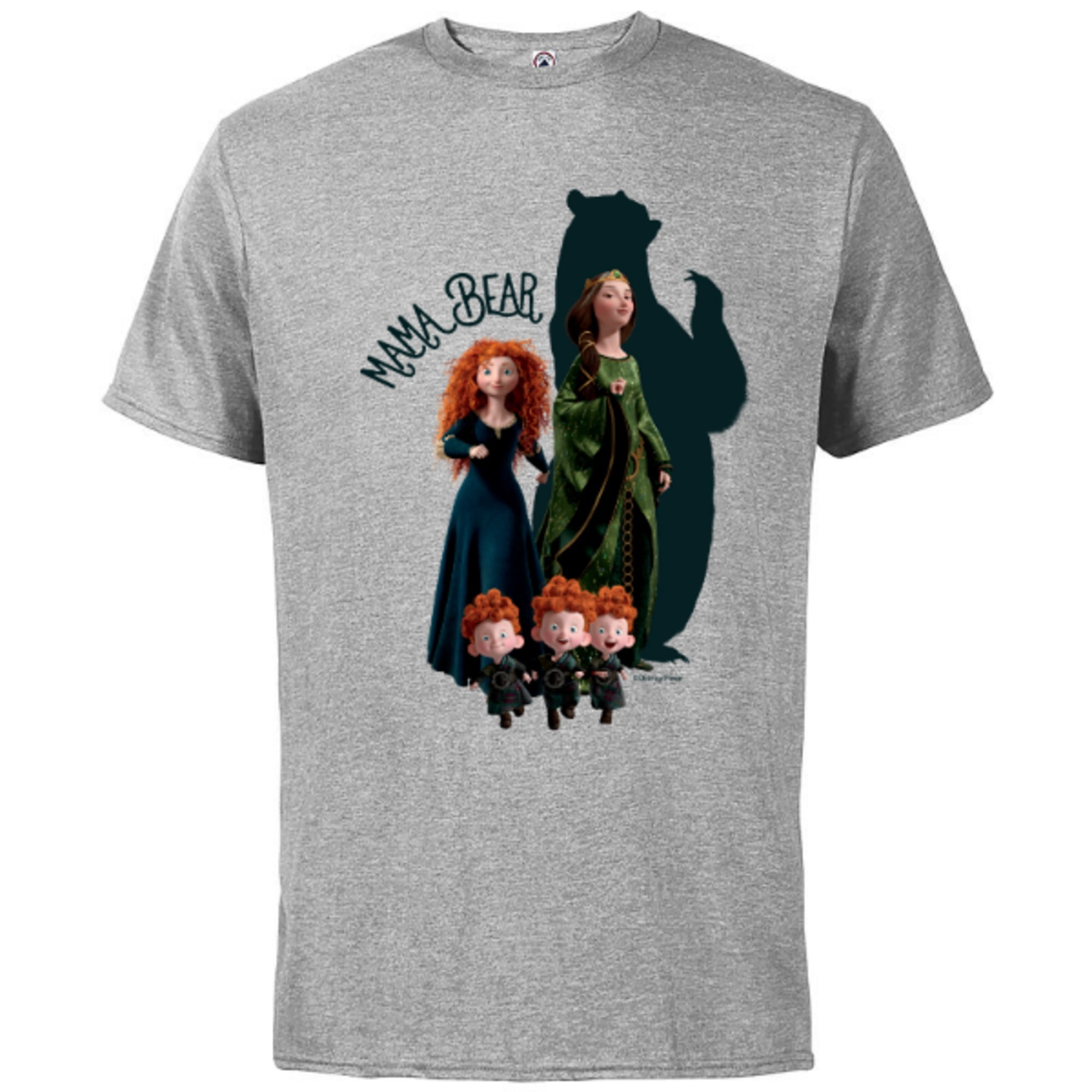 Disney and Pixar’s Brave Merida Mama Bear - Short Sleeve Cotton T-Shirt ...