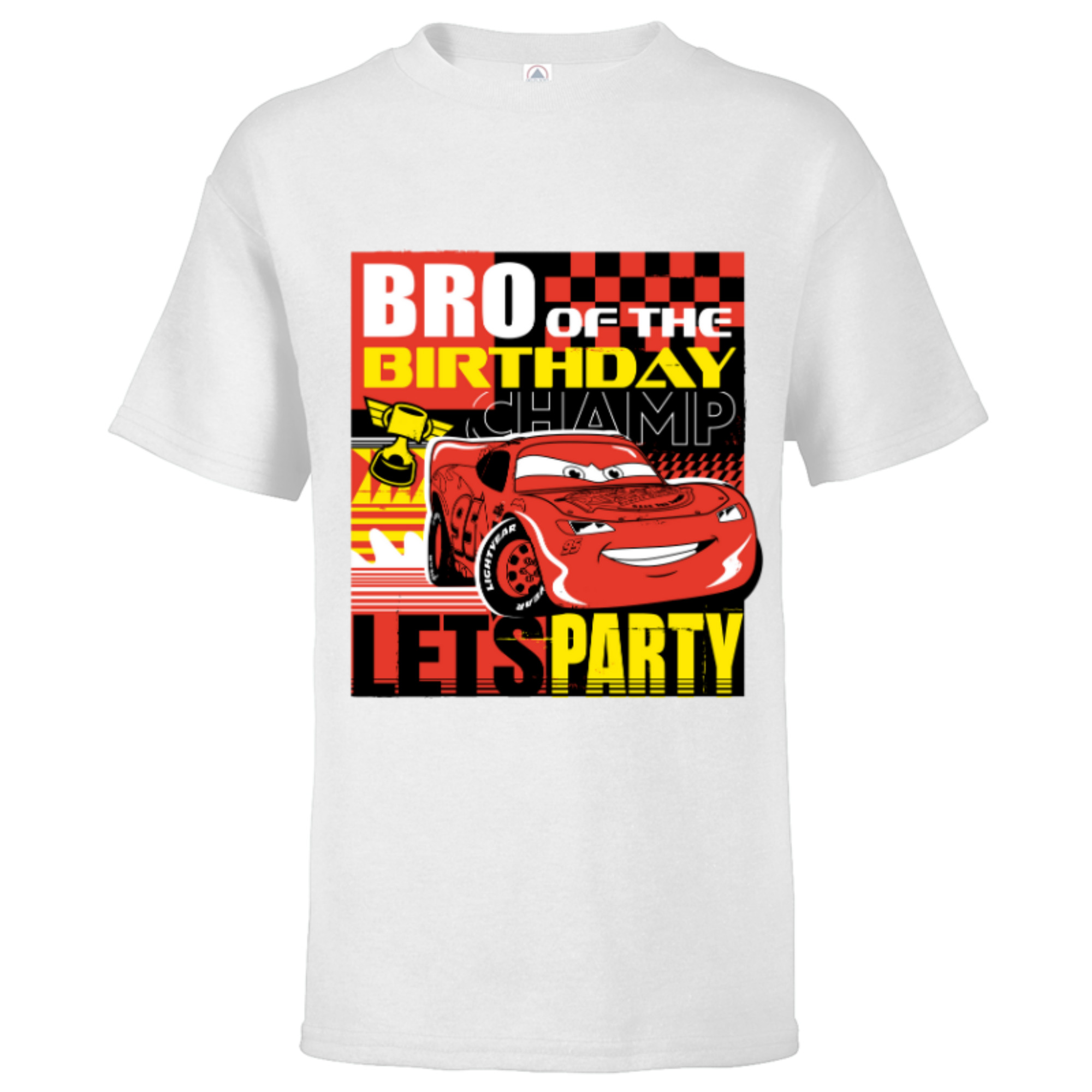 Disney and Pixar’s Cars Bro of the Birthday Champ Party - Short Sleeve ...