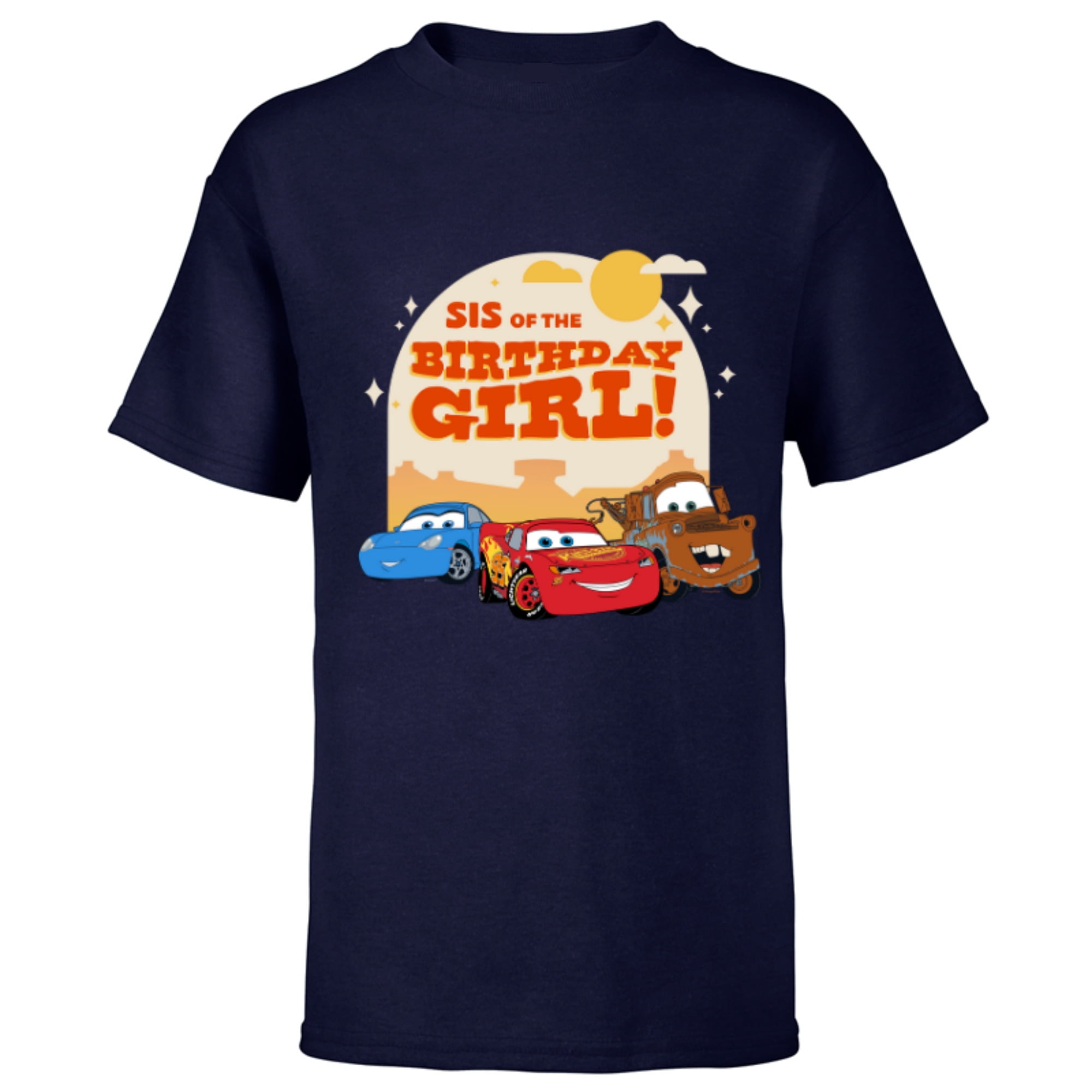 Disney and Pixar’s Cars Family Sis of the Birthday Girl - Short Sleeve ...