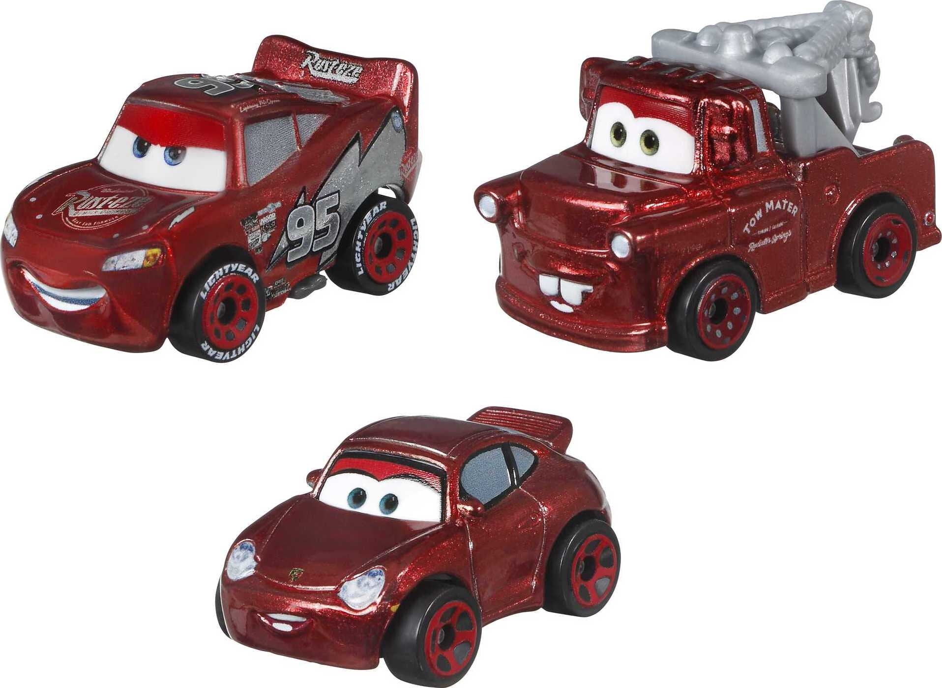 Disney and Pixar’s Cars Mini Racers 3-Pack Assortment - Walmart.com