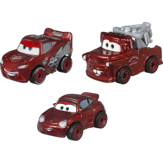 Disney and Pixar’s Cars Mini Racers 3-Pack Assortment - Walmart.com