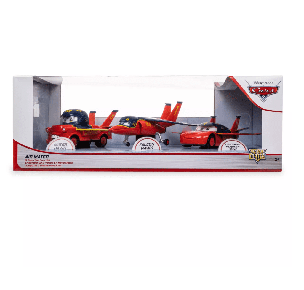 Disney Pixar's Lightning McQueen Die Cast Toy Set from Cars Toons Air ...