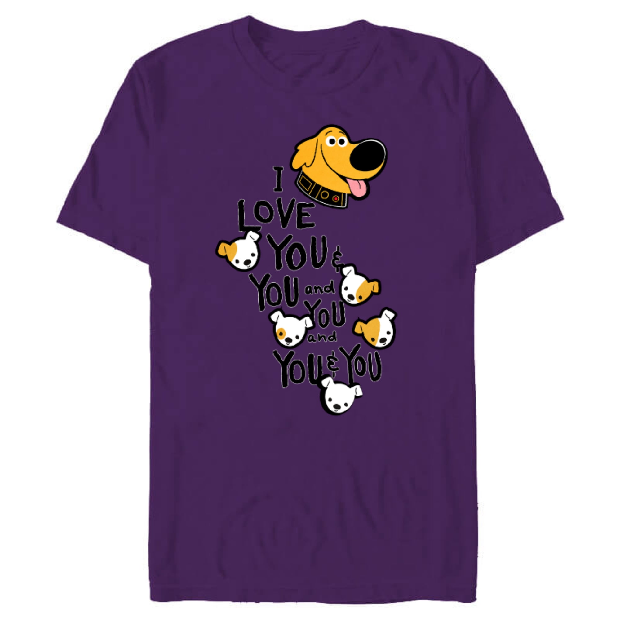 Disney and Pixar’s Dug Days Puppies I Love You and You - Short Sleeve ...