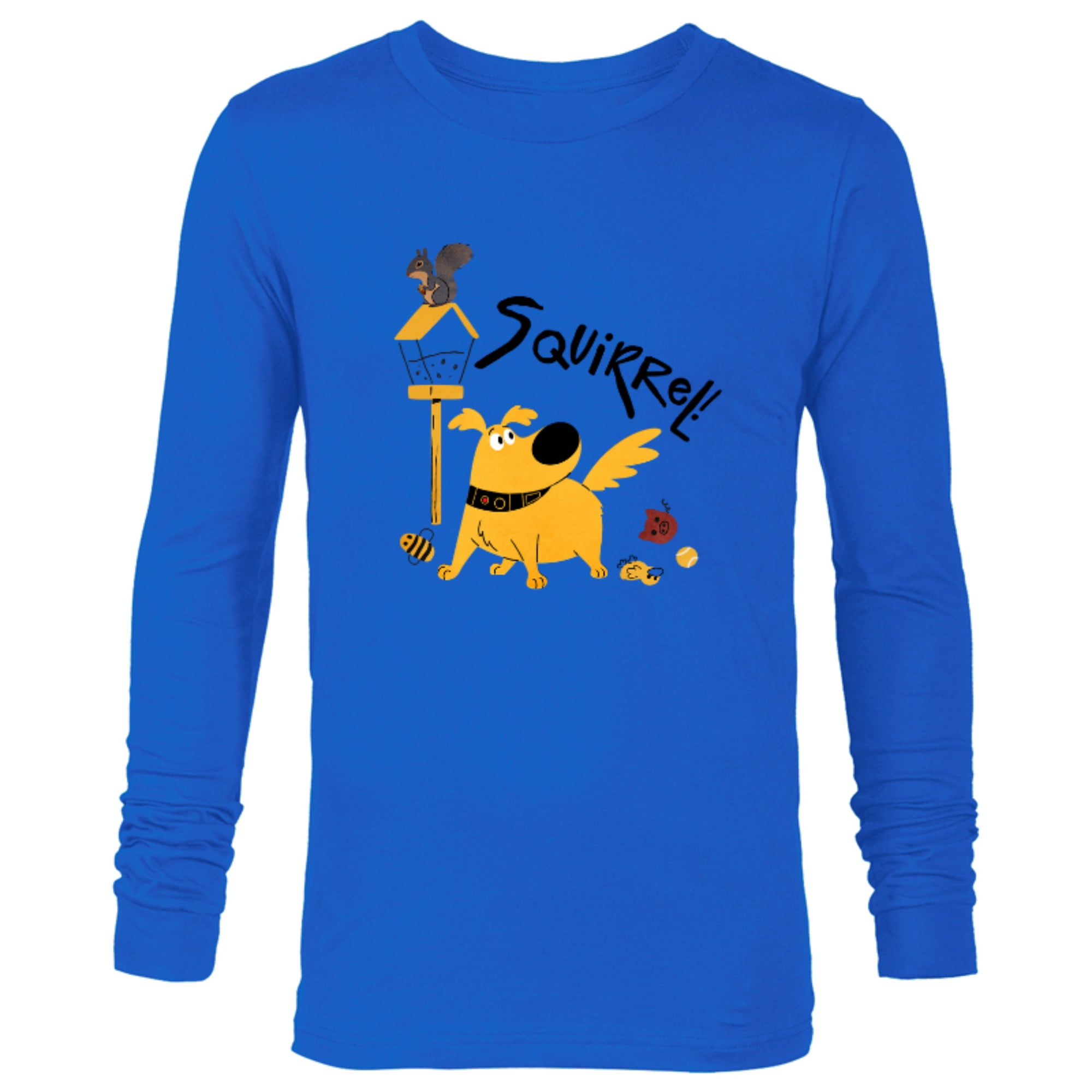 Disney and Pixar's Dug Days Squirrel Bird Feeder - Long Sleeve T-Shirt ...